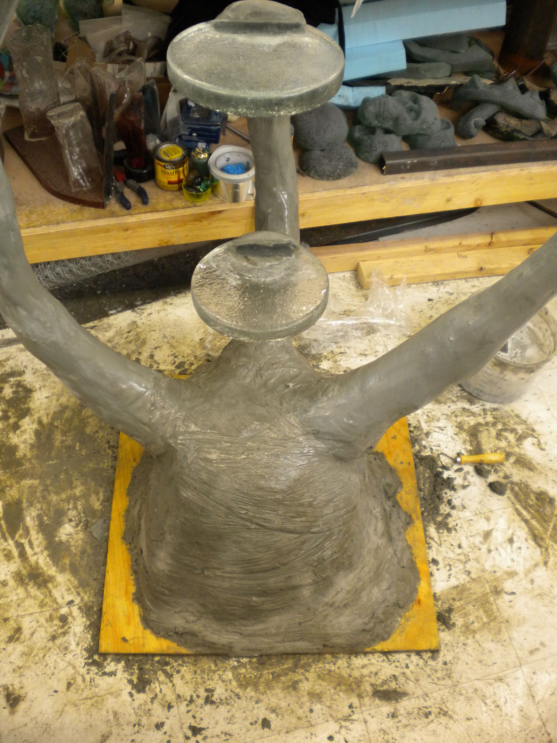 Metal and Concrete Sculpture : 8 Steps (with Pictures) - Instructables