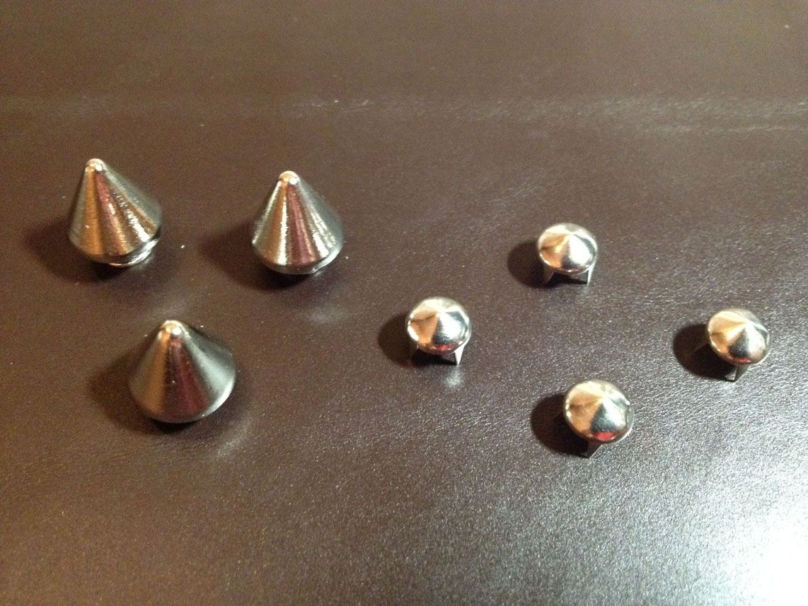 Leather Spiked Cuff From Scratch : 16 Steps - Instructables