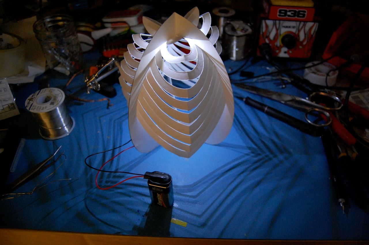 Papercraft LED Lantern : 6 Steps (with Pictures) - Instructables