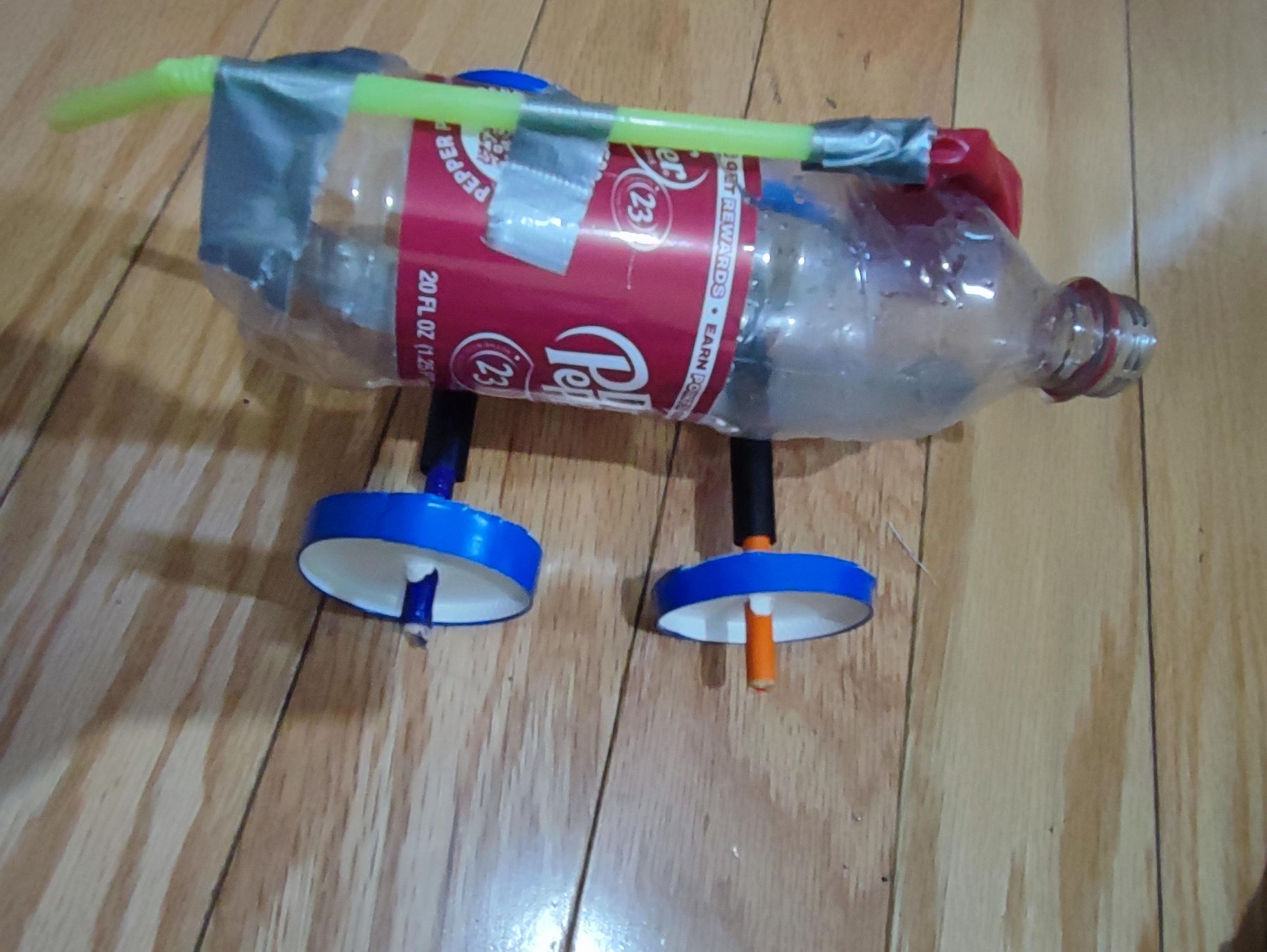 Bottle Car : 10 Steps - Instructables