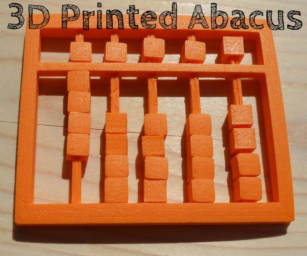 3D Printed Abacus : 7 Steps - Instructables