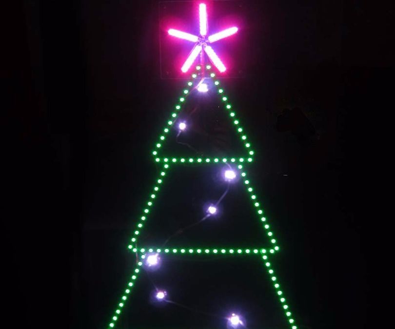 Animated Christmas LED Snowflake Window Decoration : 9 Steps (with ...