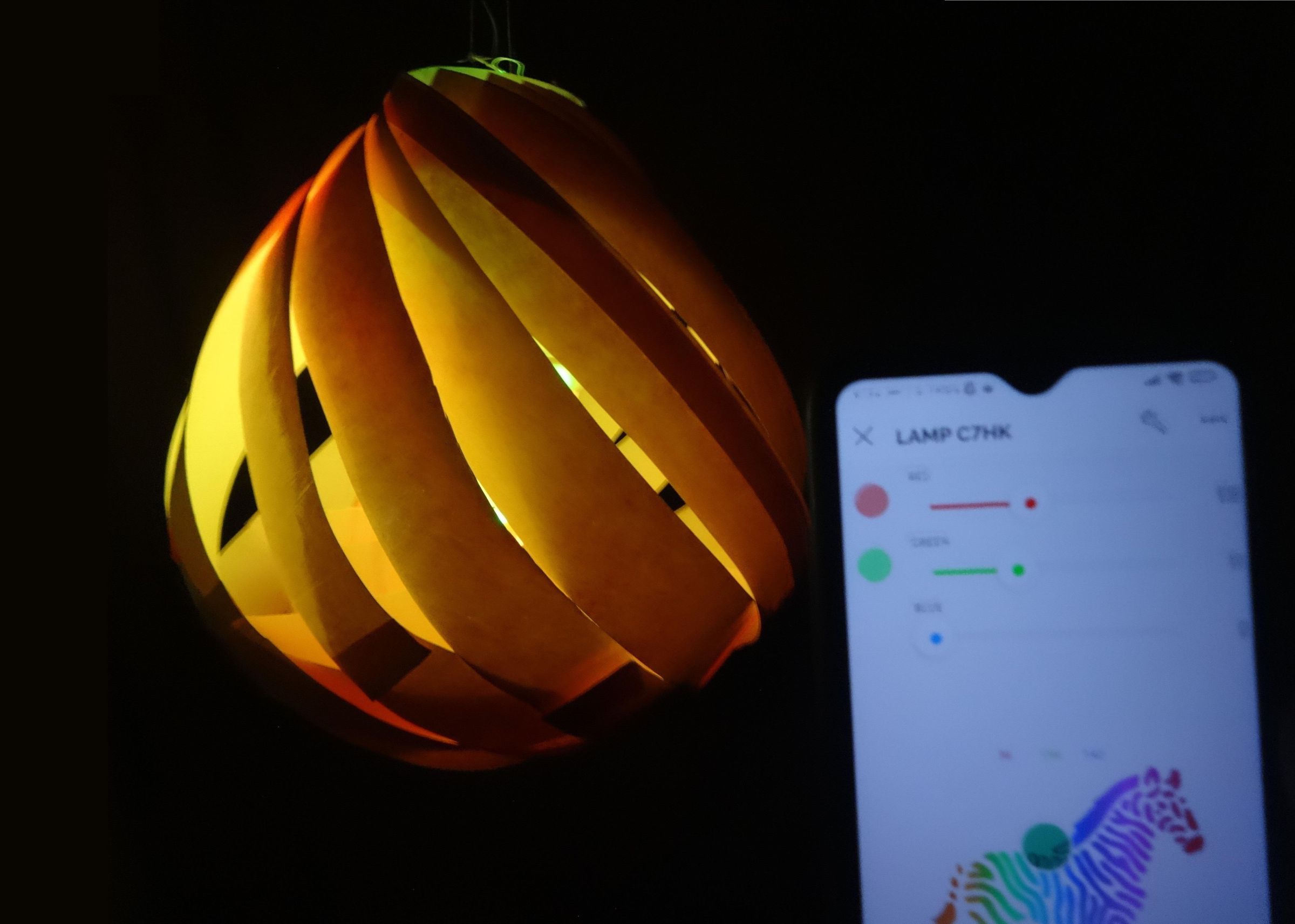 DIY RGB Paper Lamp Using ESP8266 and Blynk : 9 Steps (with Pictures ...