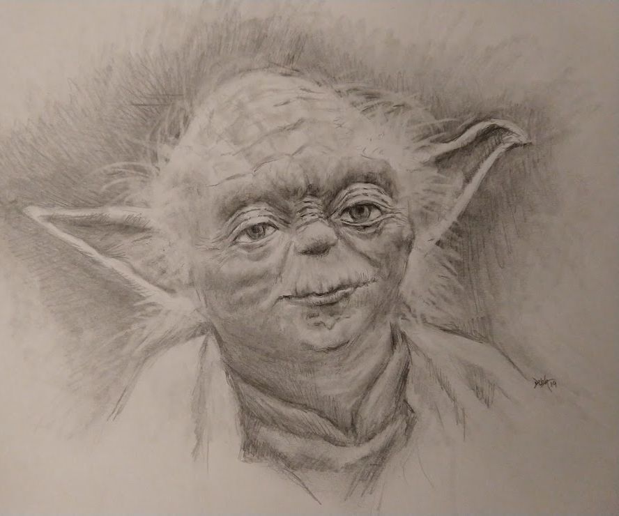 Sketching Yoda : 7 Steps - Instructables
