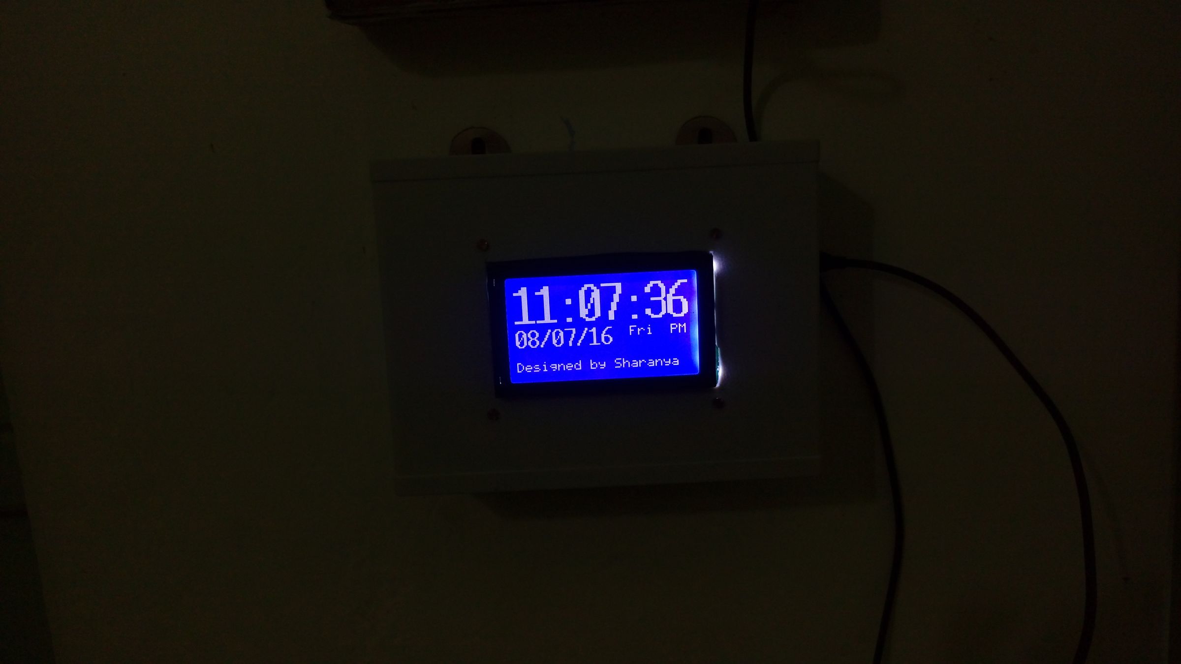 Clock-Calender Using DS3231+GLCD+Atmega32 : 7 Steps - Instructables
