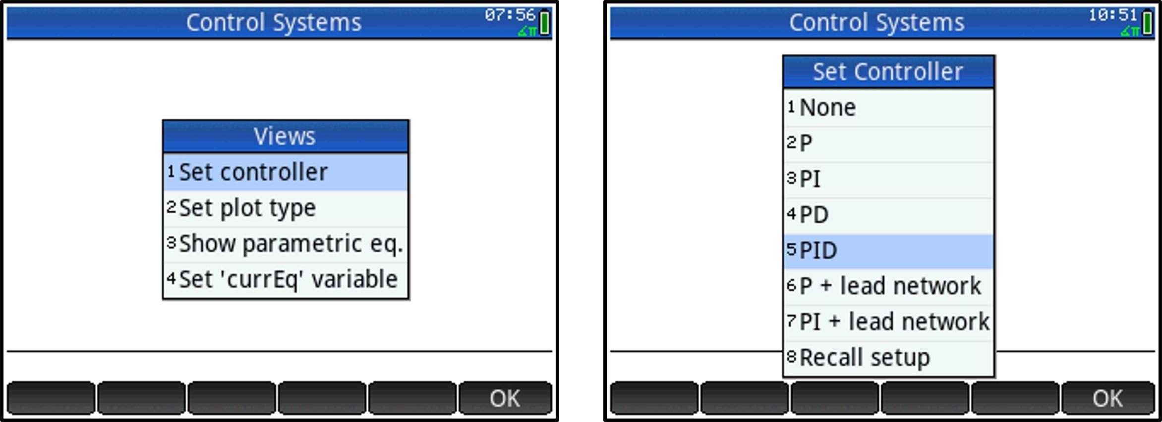 Linear Control Systems App for the HP Prime Calculator : 35 Steps ...
