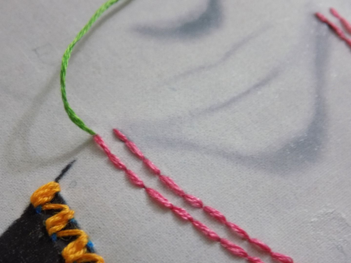 Embroidery 101: Woven Back and Woven Running Stitches : 7 Steps (with ...