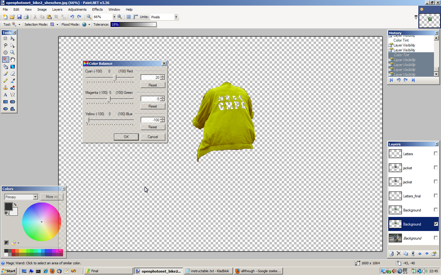 Paint.Net for Beginners: Changing Colors : 5 Steps - Instructables