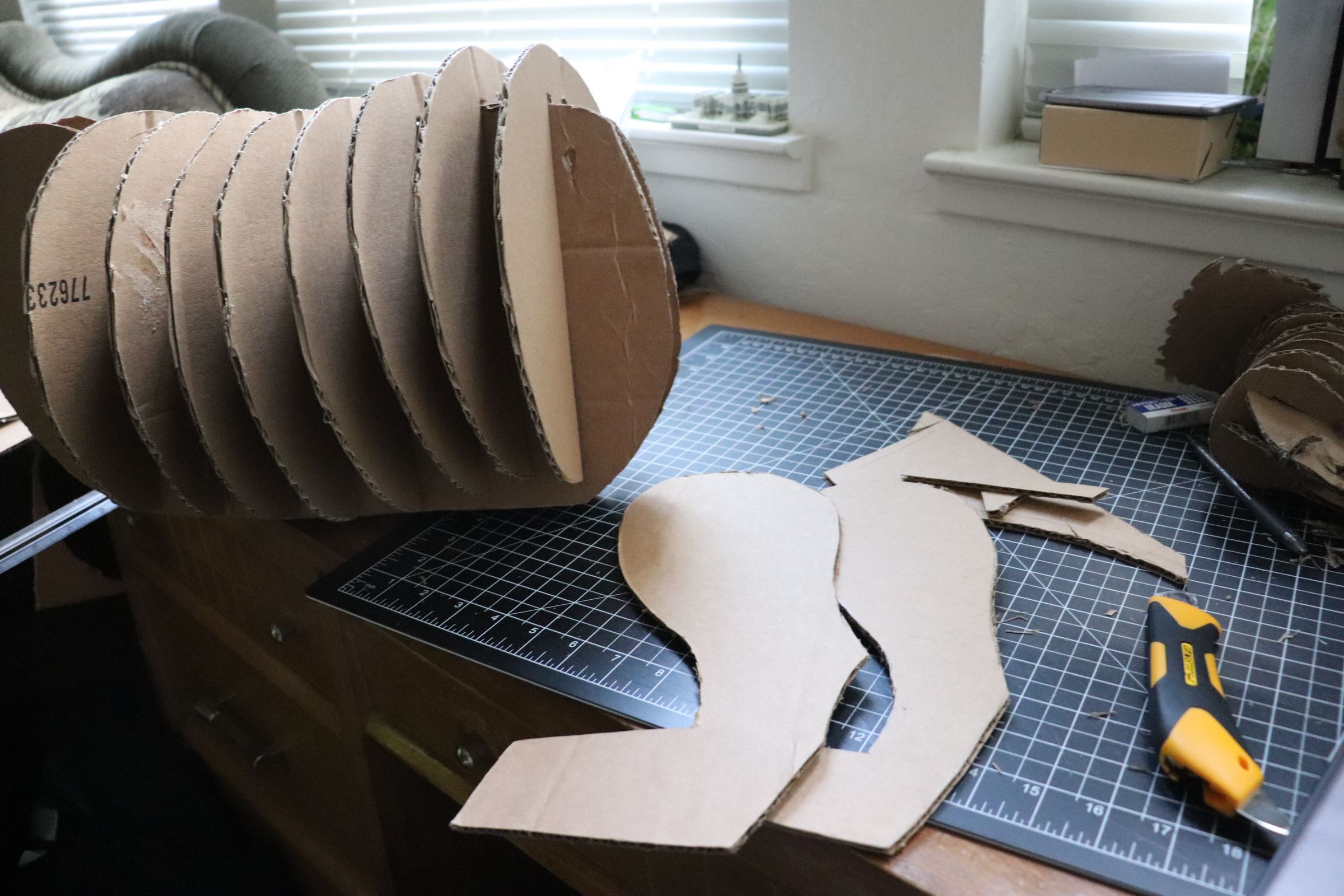 Recycled Cardboard Lion Sculpture : 10 Steps - Instructables