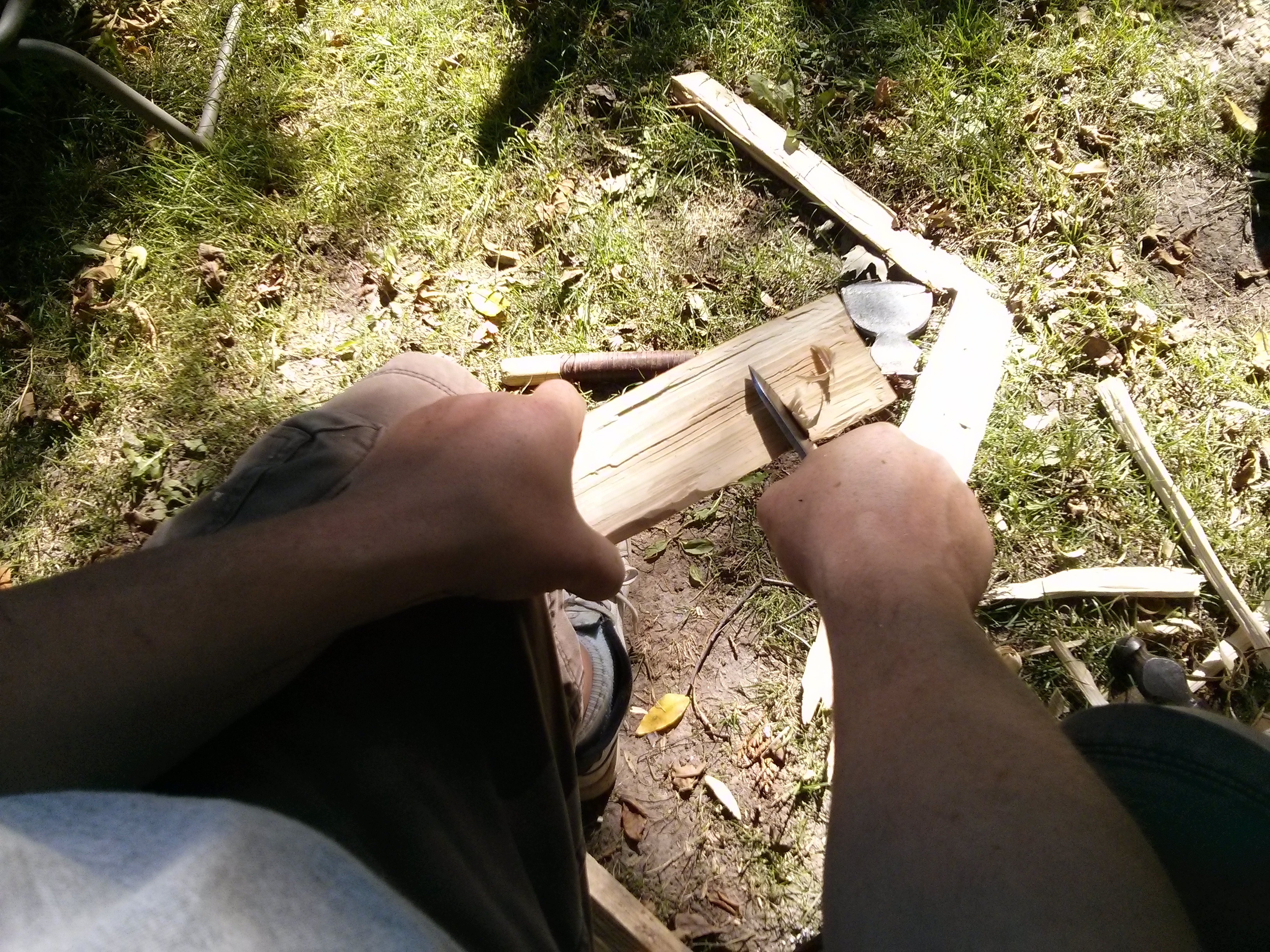 Primitive Net Making From Carving Your Needle to Weaving Your Net : 10 ...