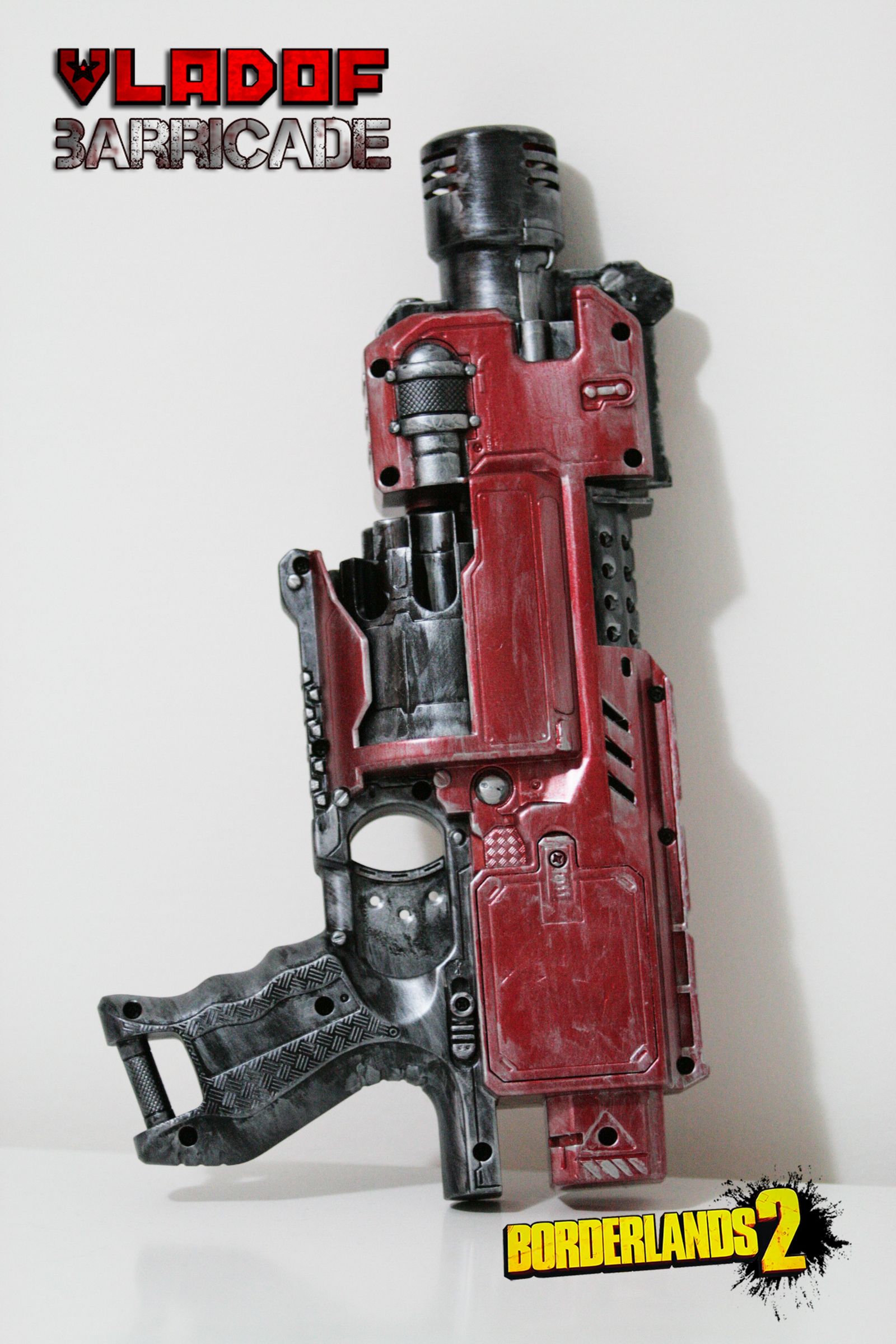 Nerf Barricade Borderlands 2 Vladof Gun Prop : 12 Steps (with Pictures ...