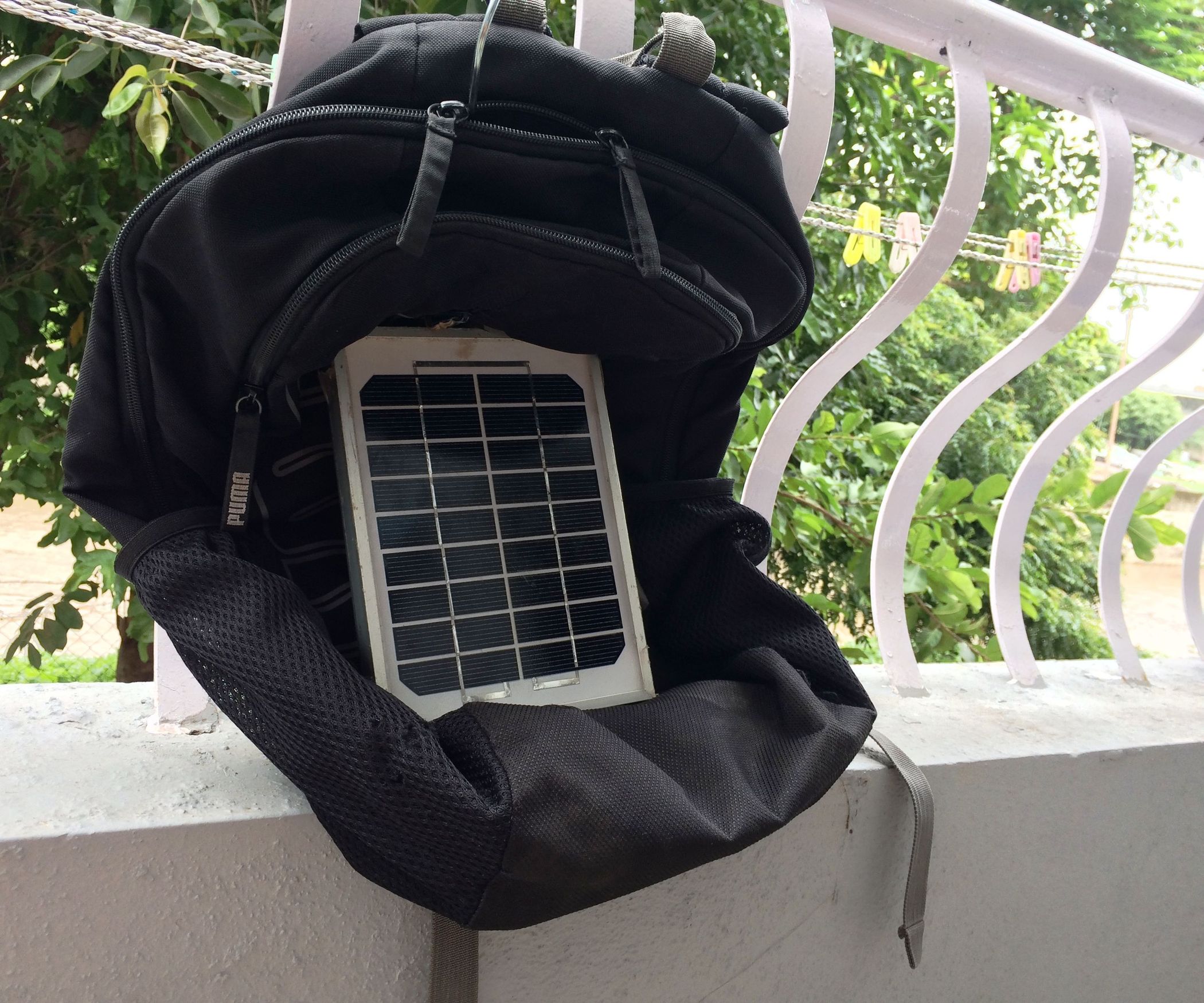 Solar Travel Backpack..To Charge on the Go : 5 Steps (with Pictures ...