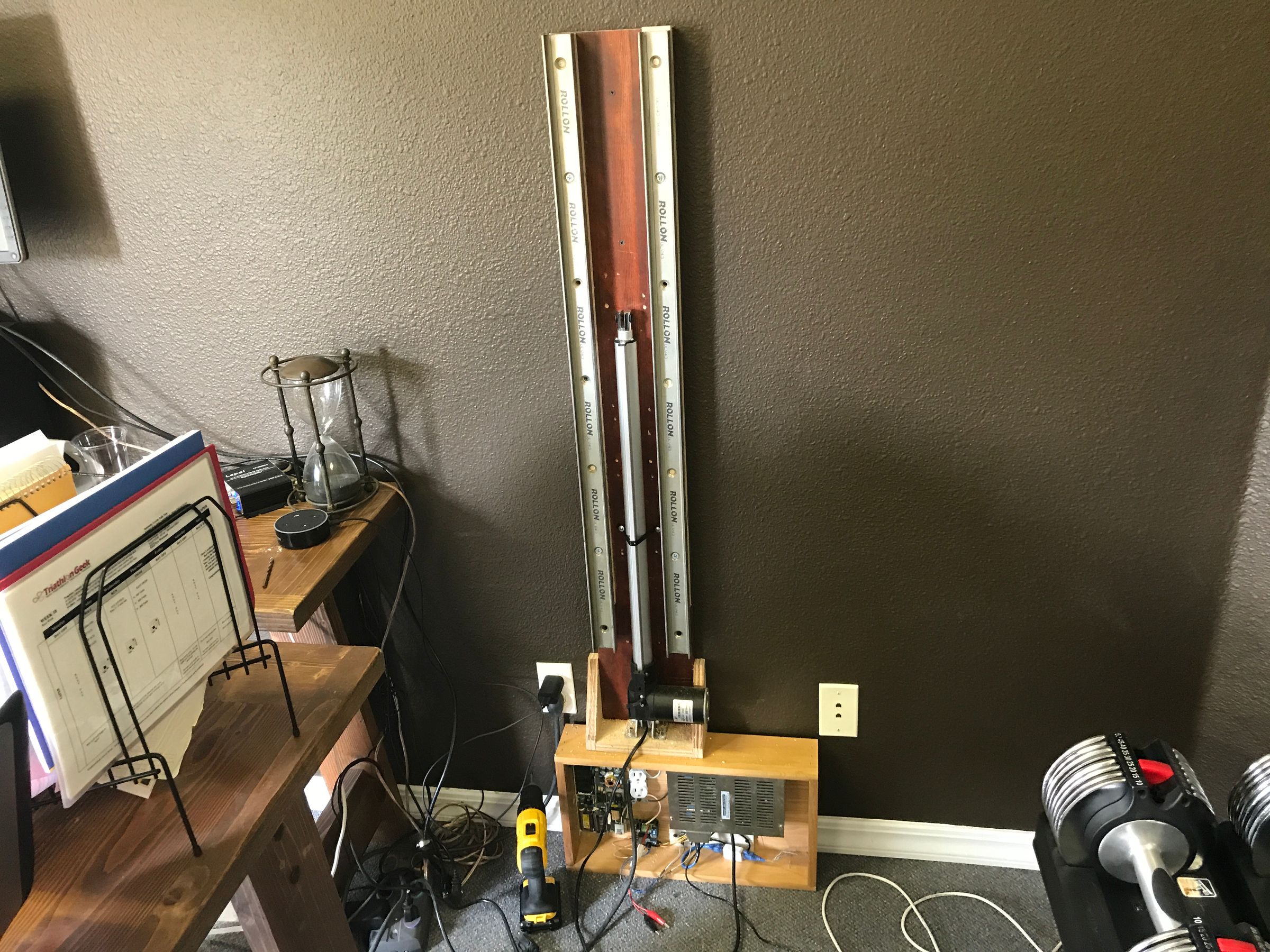 Motorized Sit or Stand, Landscape or Portrait Monitor (Arduino ...