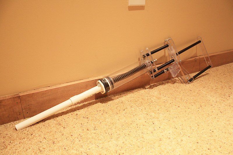 "The 2-11" Spring-Powered Nerf Rifle : 32 Steps - Instructables