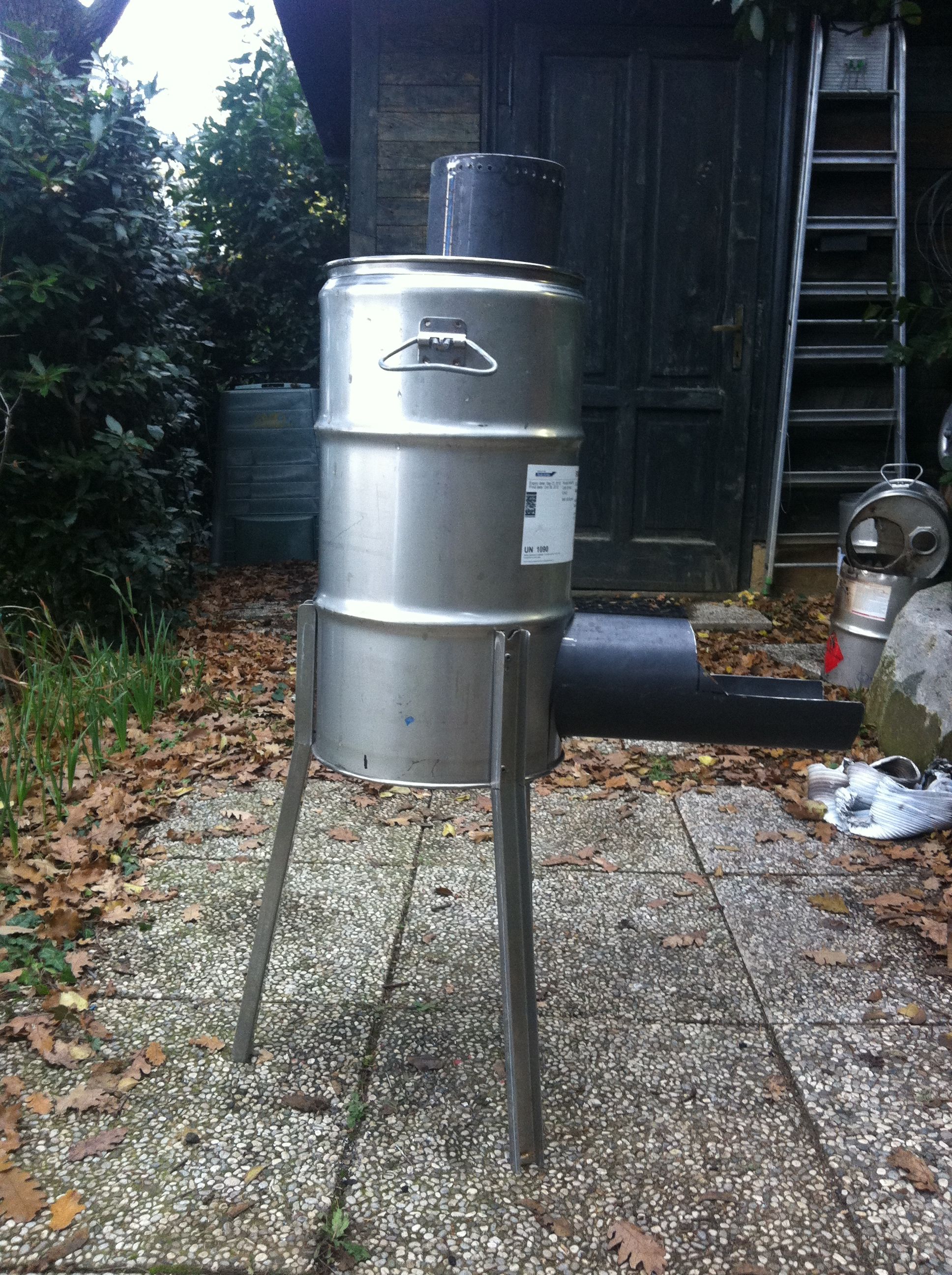 Rocket Stove and BBQ : 11 Steps - Instructables
