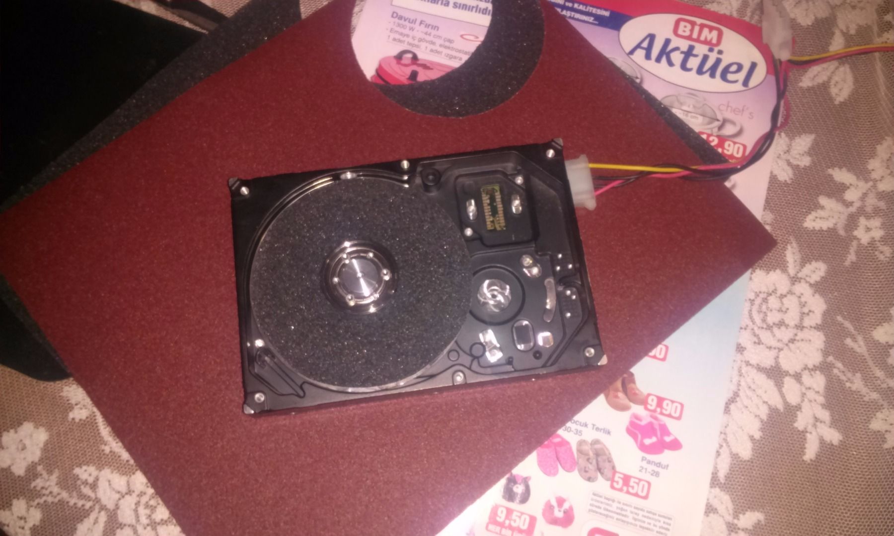 Hard Disk Grinding Machine : 5 Steps (with Pictures) - Instructables