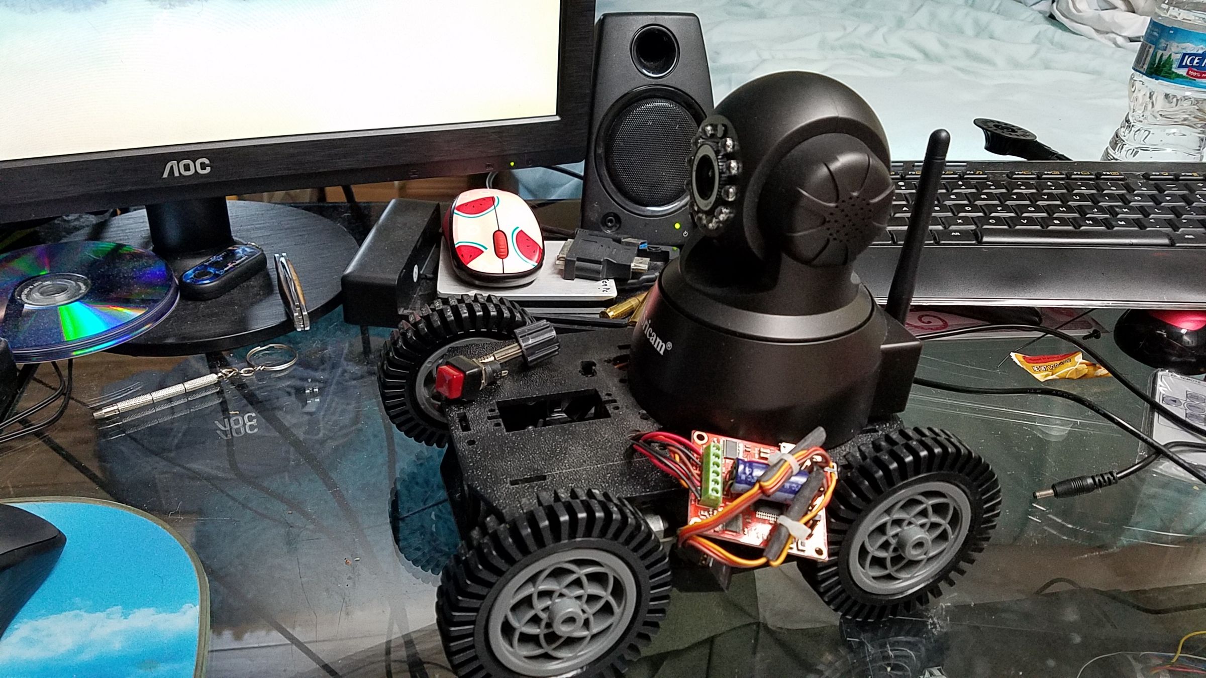 Wifi Video Streaming Mars Runt Rover (inspection Bot) : 11 Steps (with ...