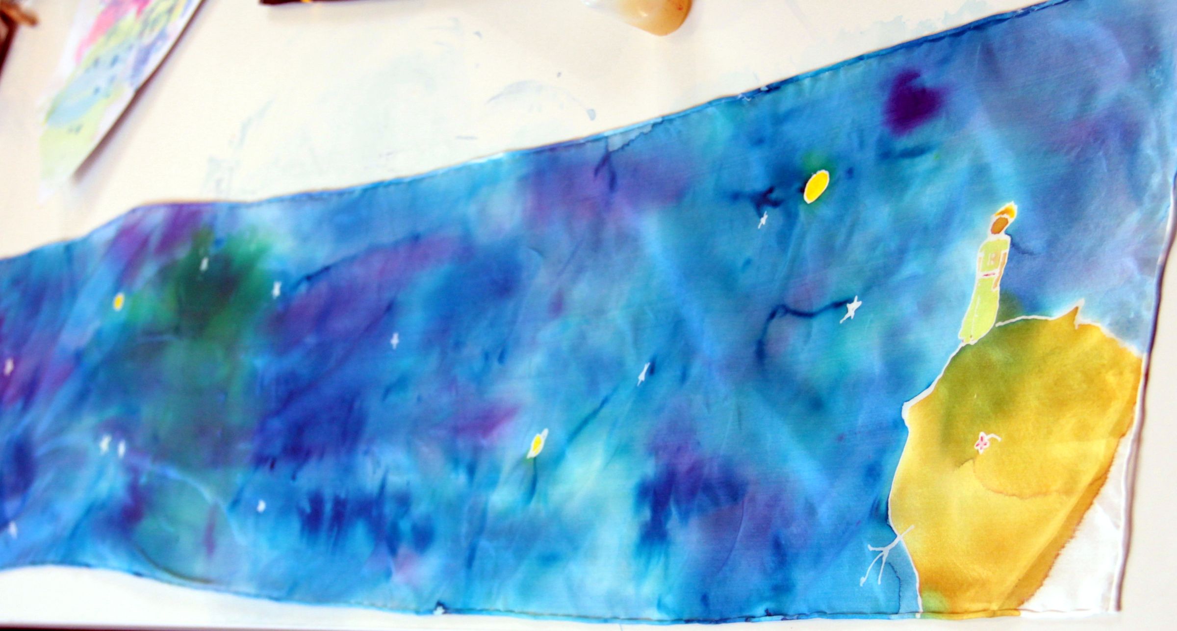 "The Little Prince" Silk Painted Scarf : 7 Steps (with Pictures ...