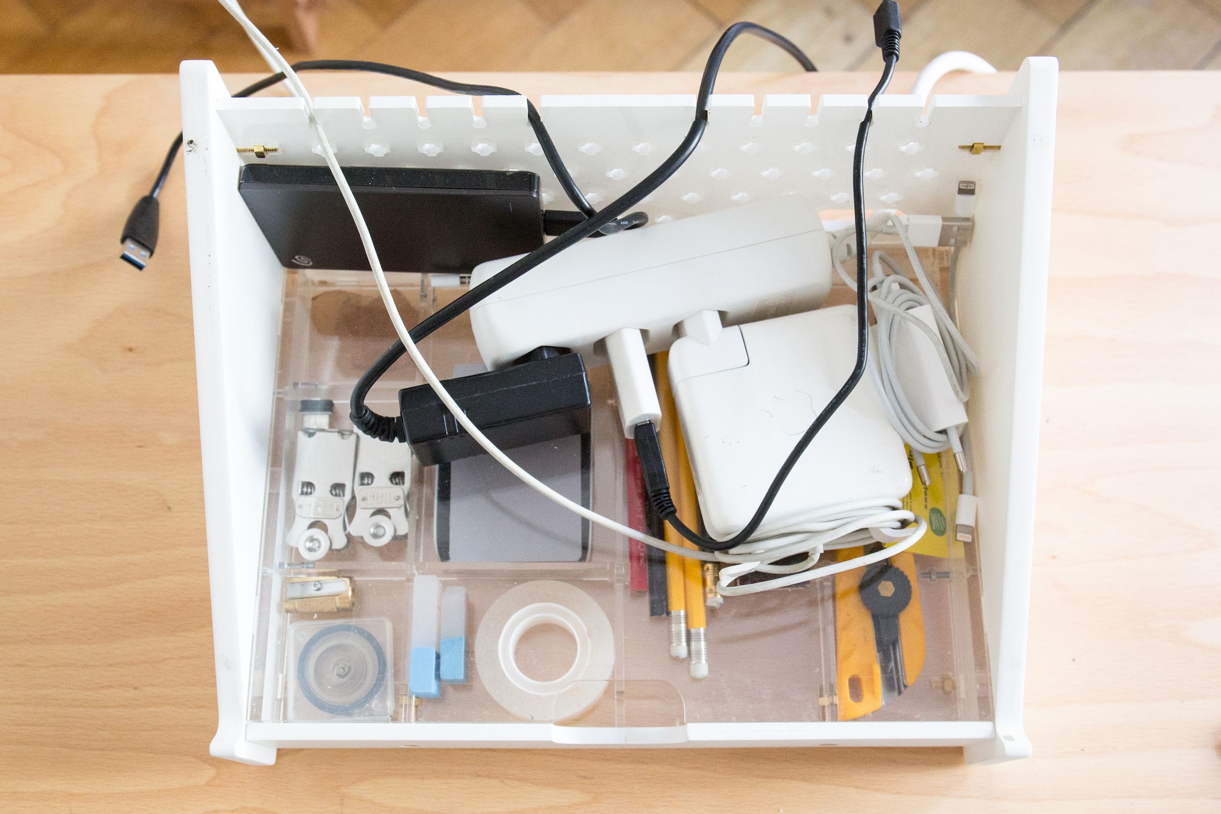 3-in-1 Desktop Organizer : 3 Steps (with Pictures) - Instructables