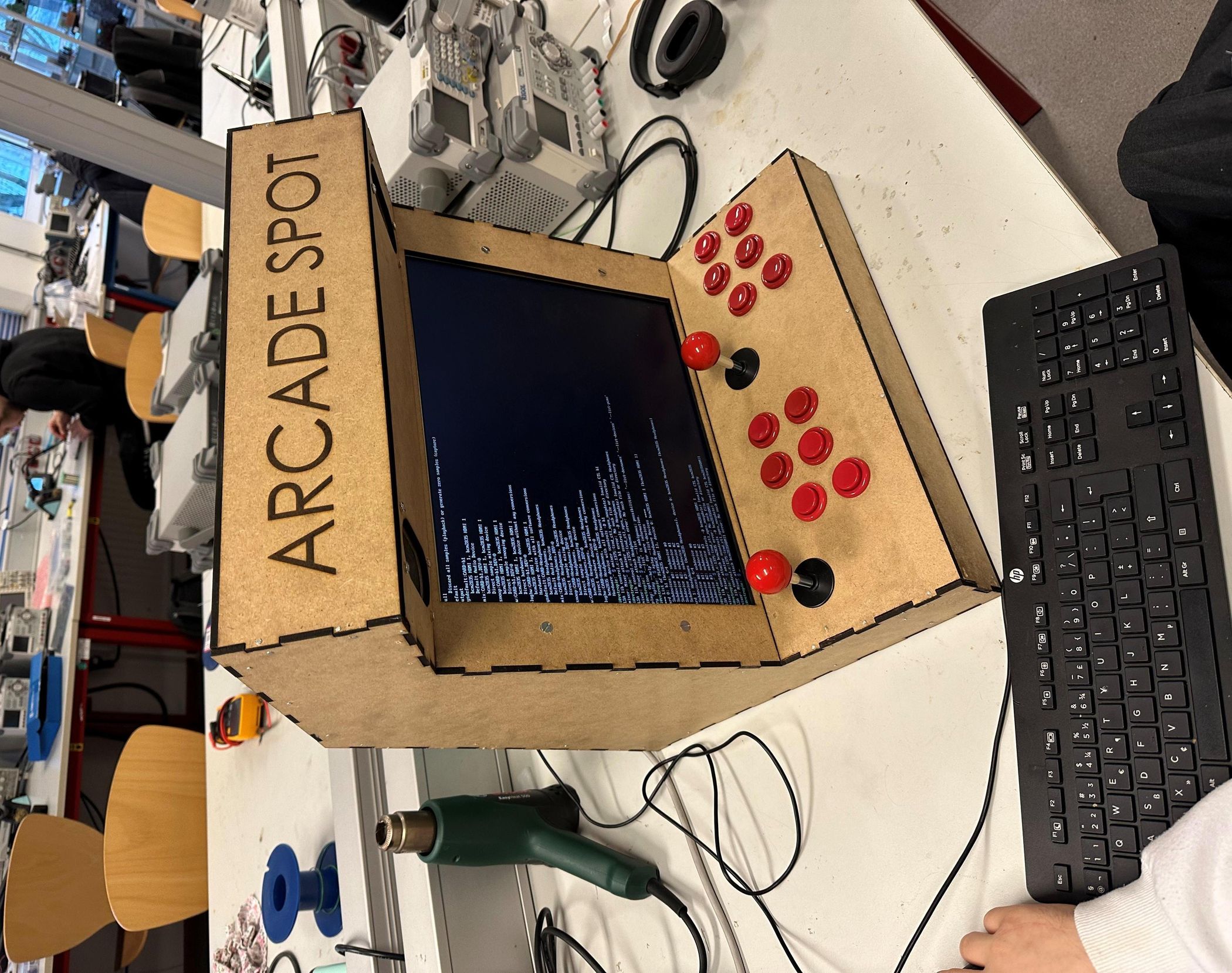Arcade Spot Project Machine : 4 Steps - Instructables