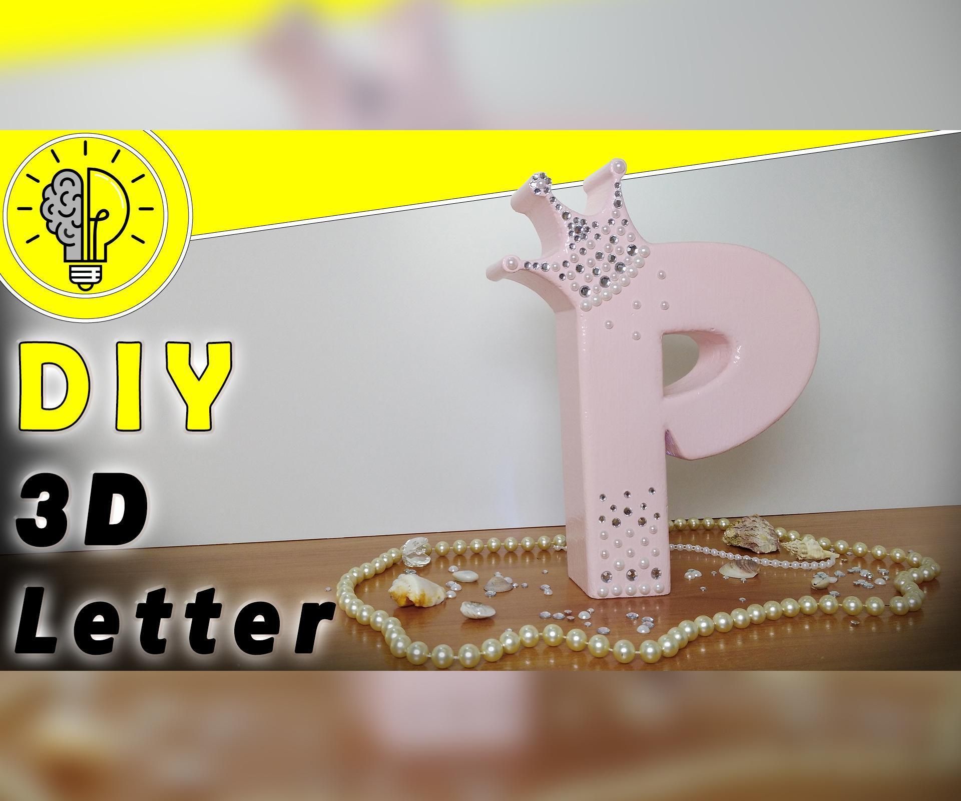 How to Make Your Own Letters Using Styrofoam and Wood : 6 Steps ...