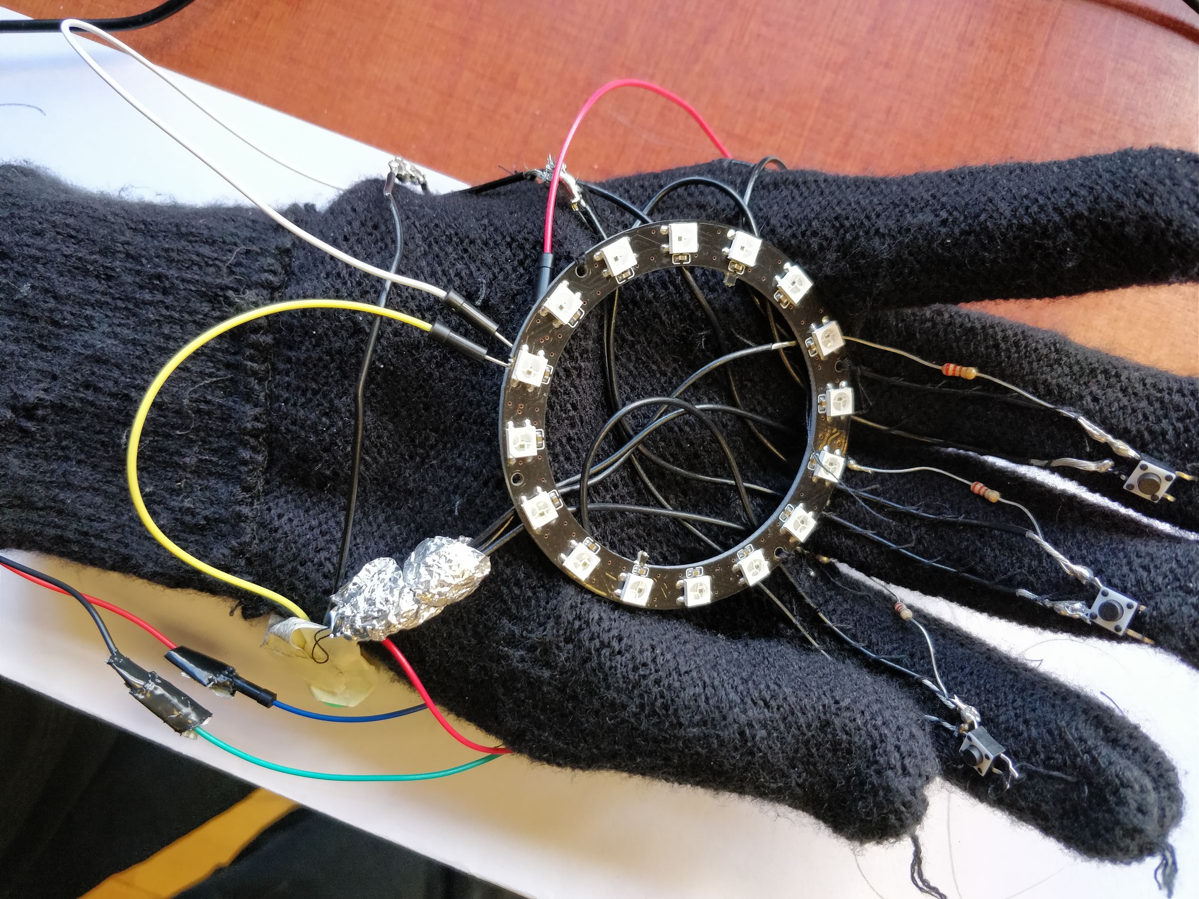 Wizard Glove: an Arduino Controlled Controller Glove : 4 Steps (with ...