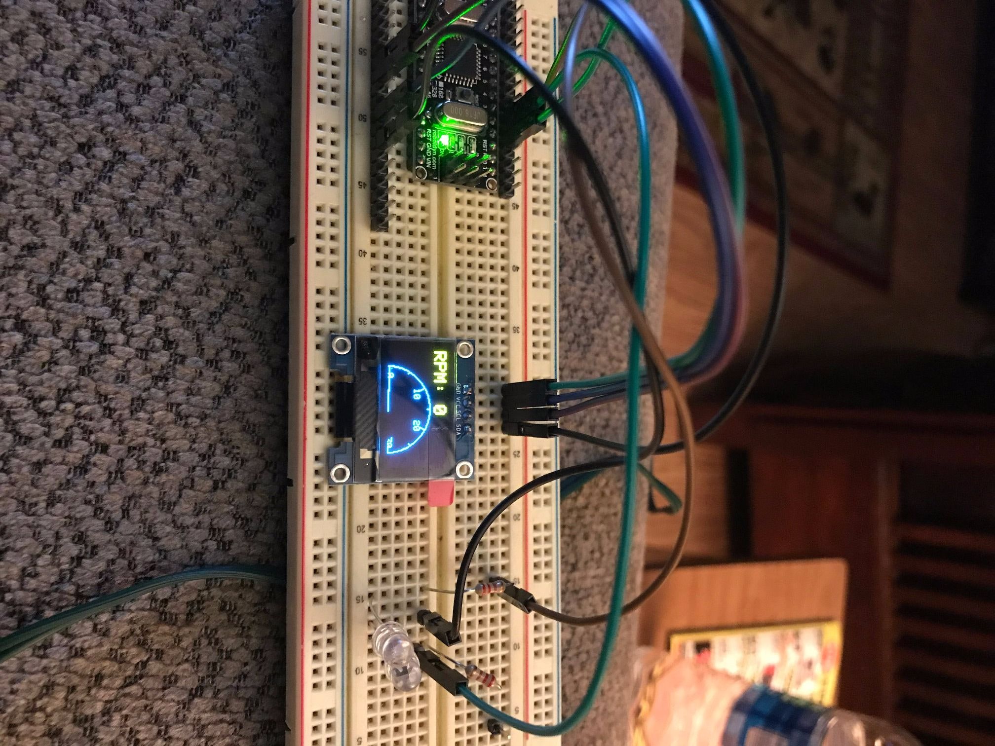 Add an Arduino-based Optical Tachometer to a CNC Router : 34 Steps ...