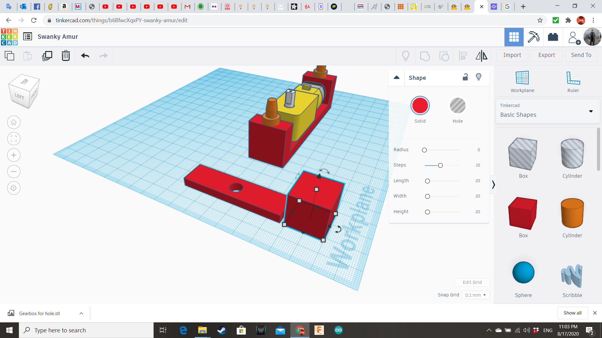Tinkercad Robotics for School: Create TWO Walking Machines! : 27 Steps ...