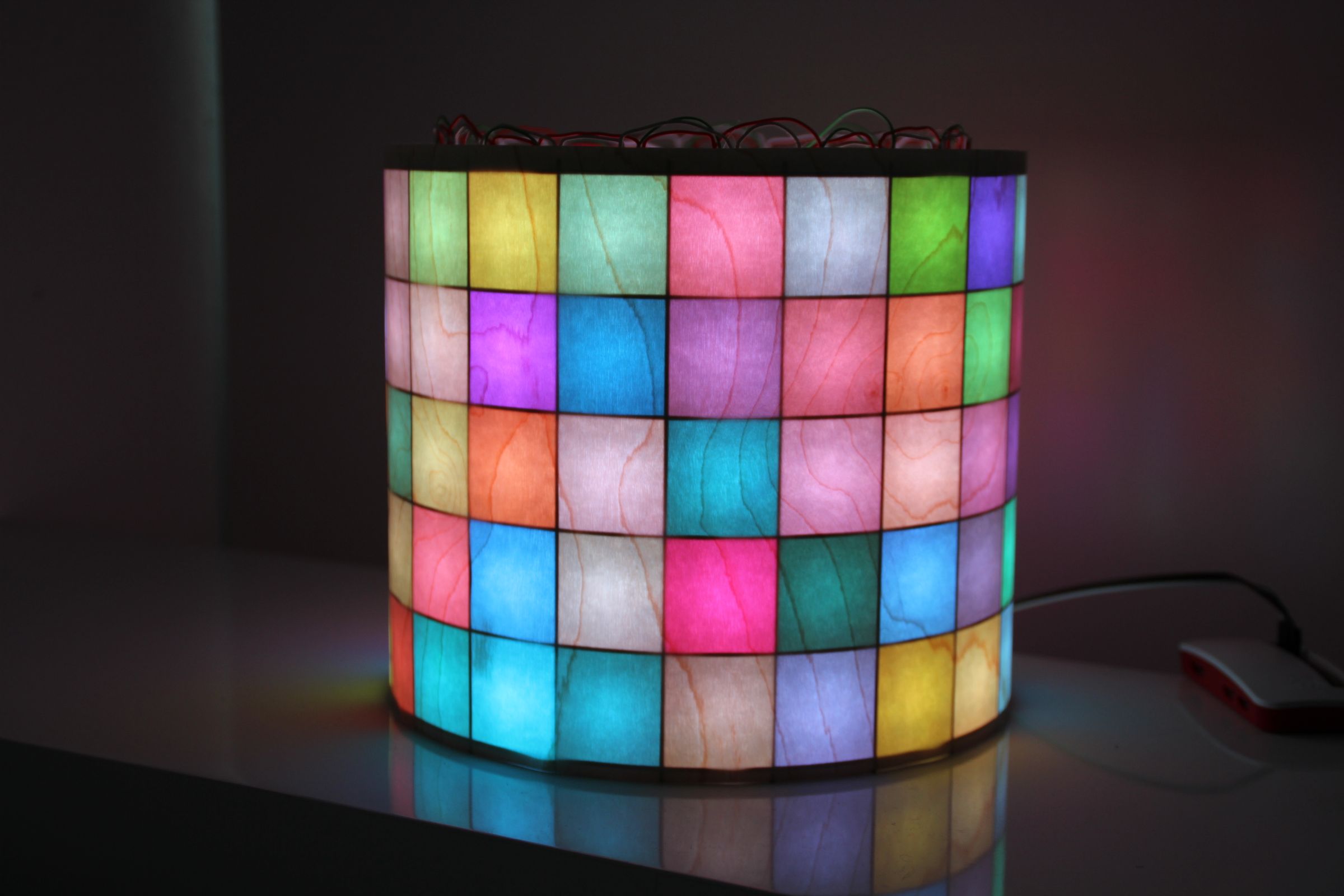 LED Matrix Cylinder : 8 Steps (with Pictures) - Instructables