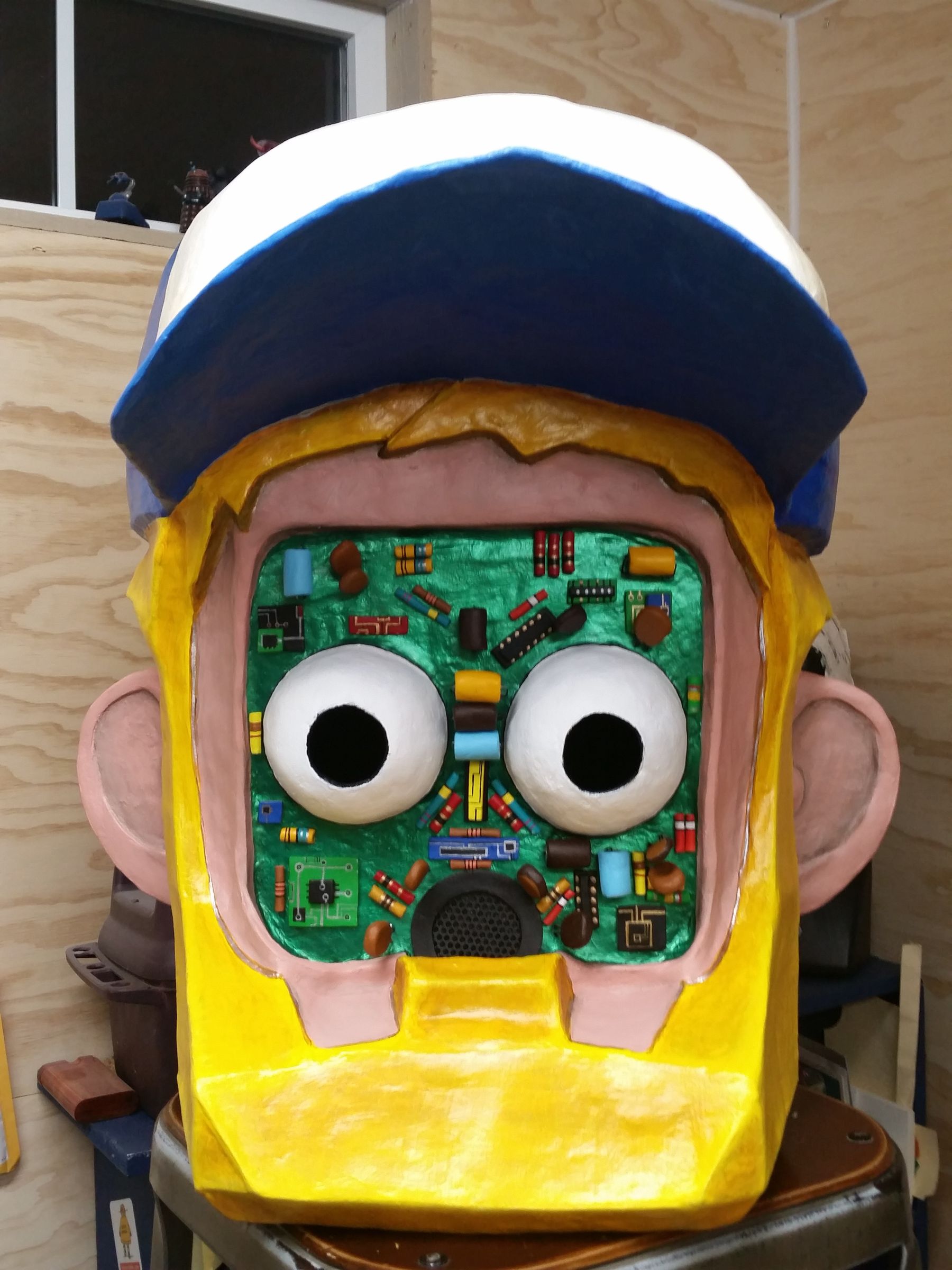 Robot Redneck Mask : 10 Steps (with Pictures) - Instructables