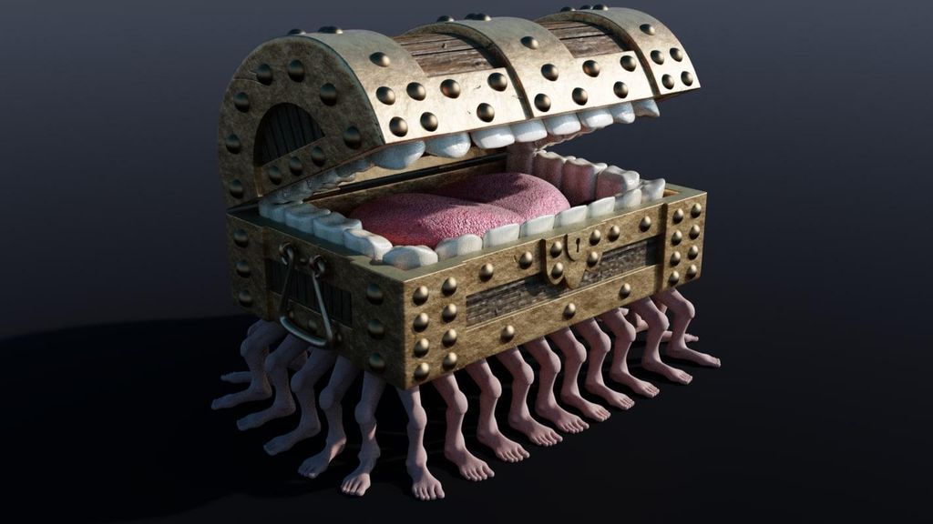Monster Treasure Chest - Halloween Box : 10 Steps (with Pictures ...