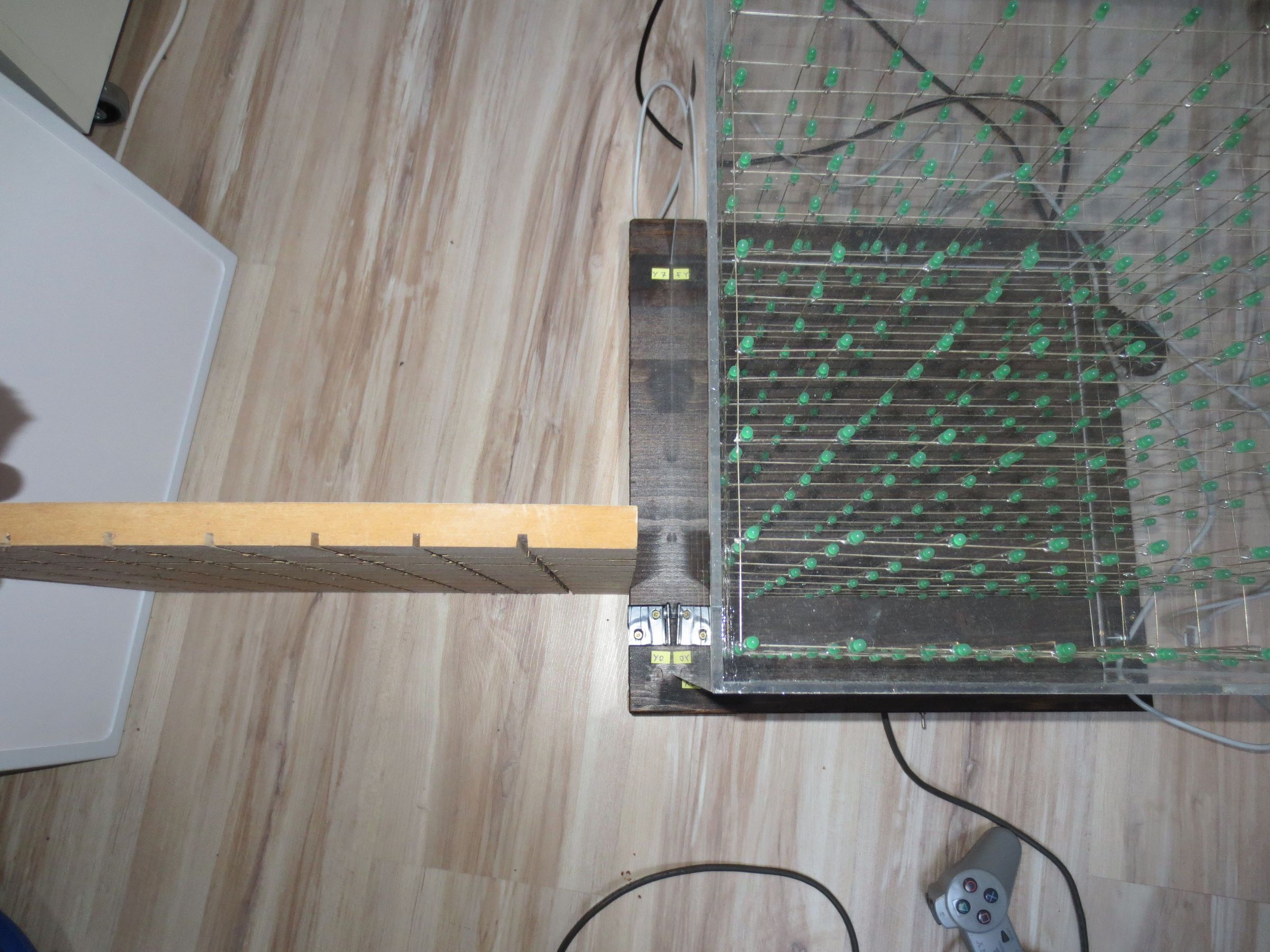8x8x8 LED Cube With Arduino Mega (+Sound +PS Controller +Game) : 11 Steps (with Pictures ...