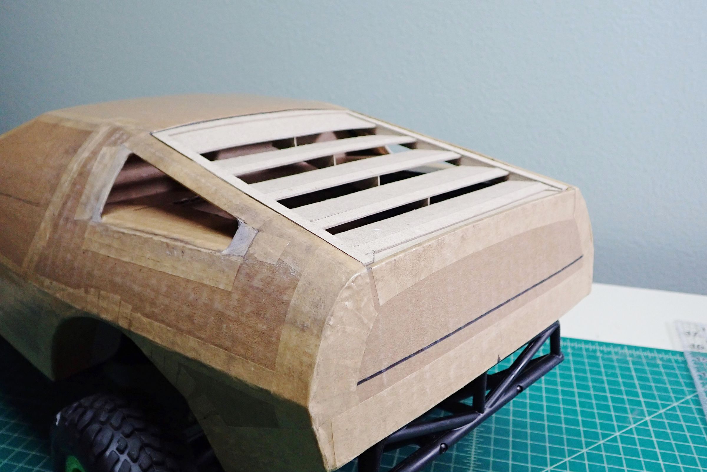 Make a Cardboard DeLorean RC Body : 16 Steps (with Pictures ...