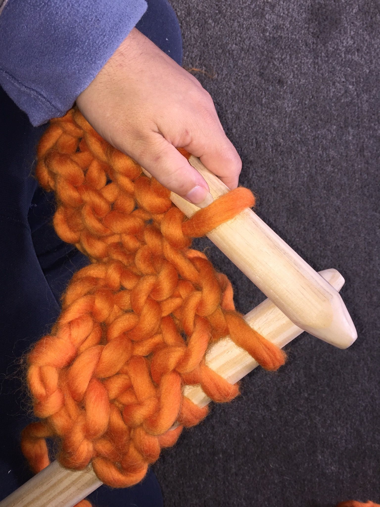 Make Your Own Giant Knitting Needles : 5 Steps (with Pictures ...