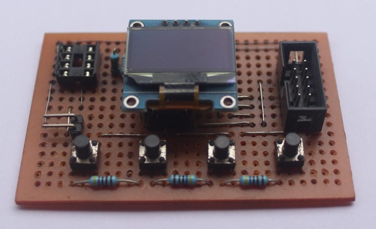 Interfacing SSD1306 Based I2C 128x64 OLED Module With ATtiny85 Without ...