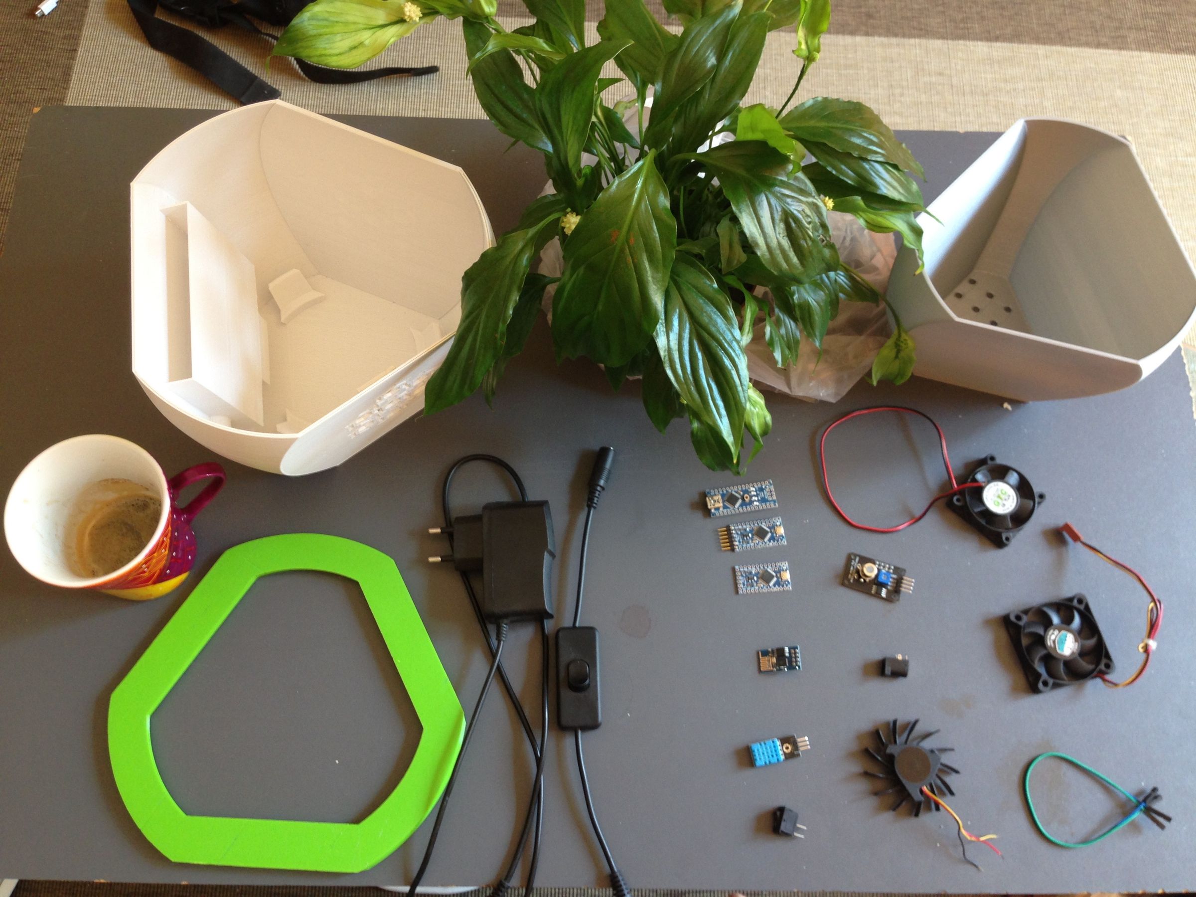 Healthy, Smart & Natural Air Cleaner With Arduino, WIFI and Blynk : 14 ...