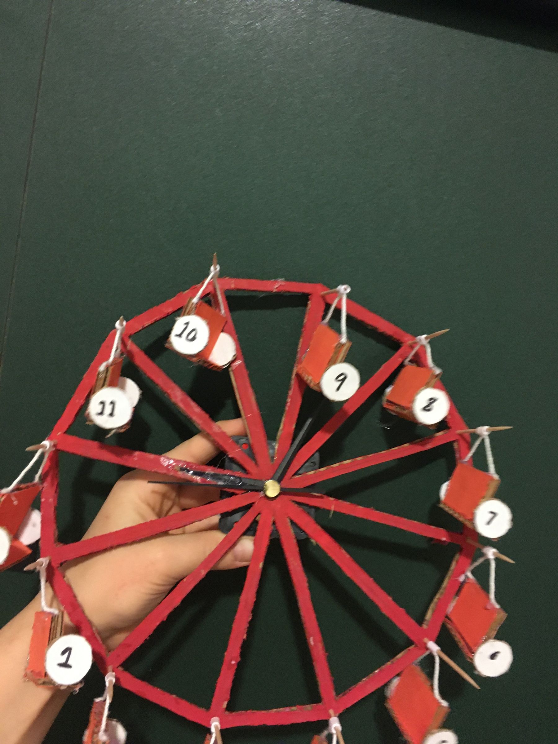 Ferris Wheel Clock : 7 Steps - Instructables