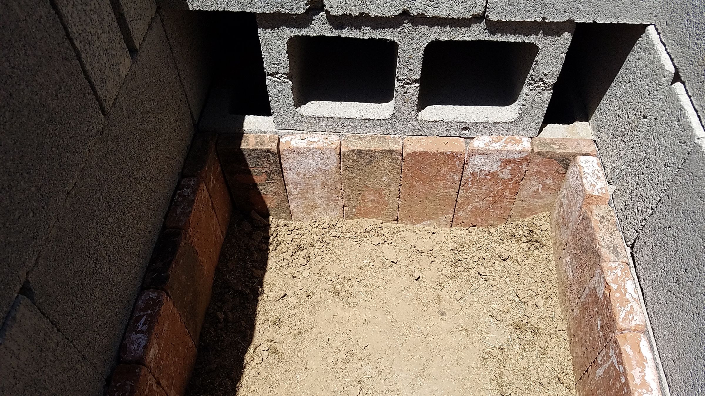 Small Cinder Block Smoker