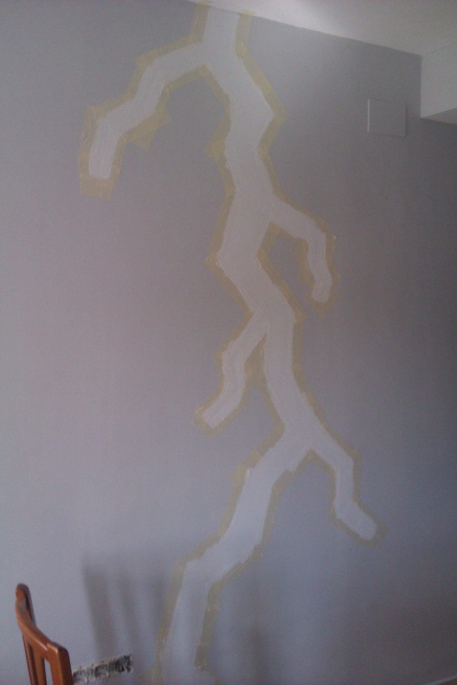 Lightning Bolt Painting