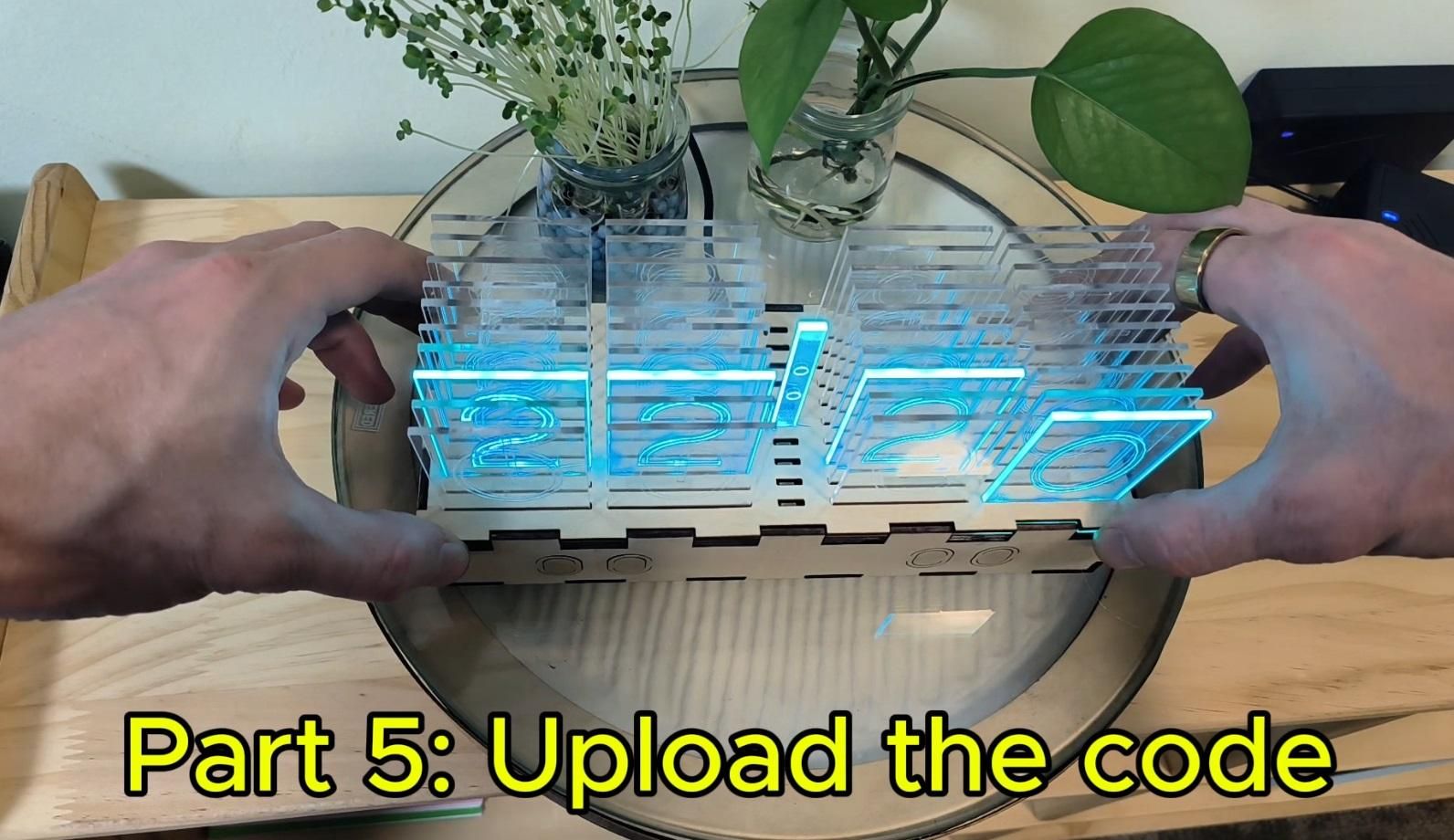 LED Arduino Nixie Clock: Crafting a Futuristic Glow for the New Year ...