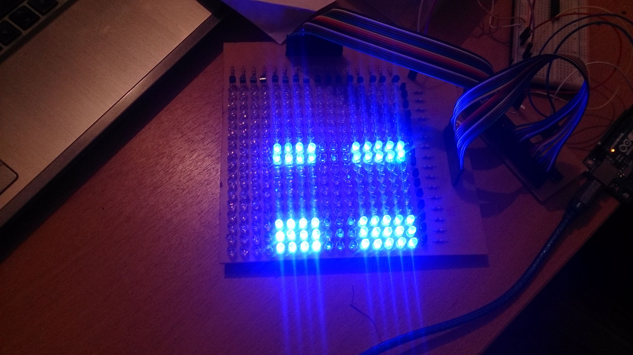 (16*16) LED Matrix Control : 5 Steps - Instructables