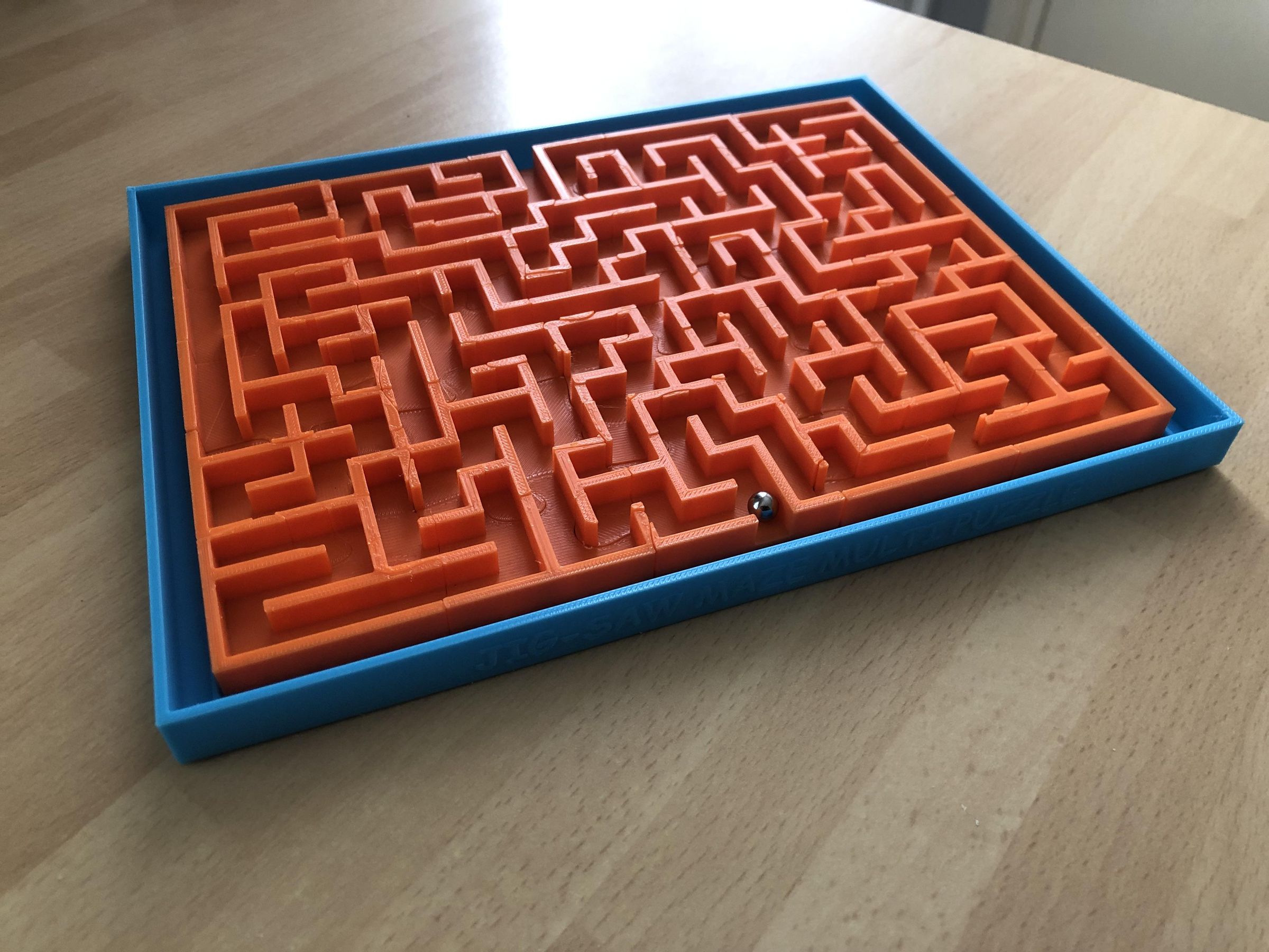 Jig-Saw Maze Multi Puzzle 3D Print : 5 Steps (with Pictures ...