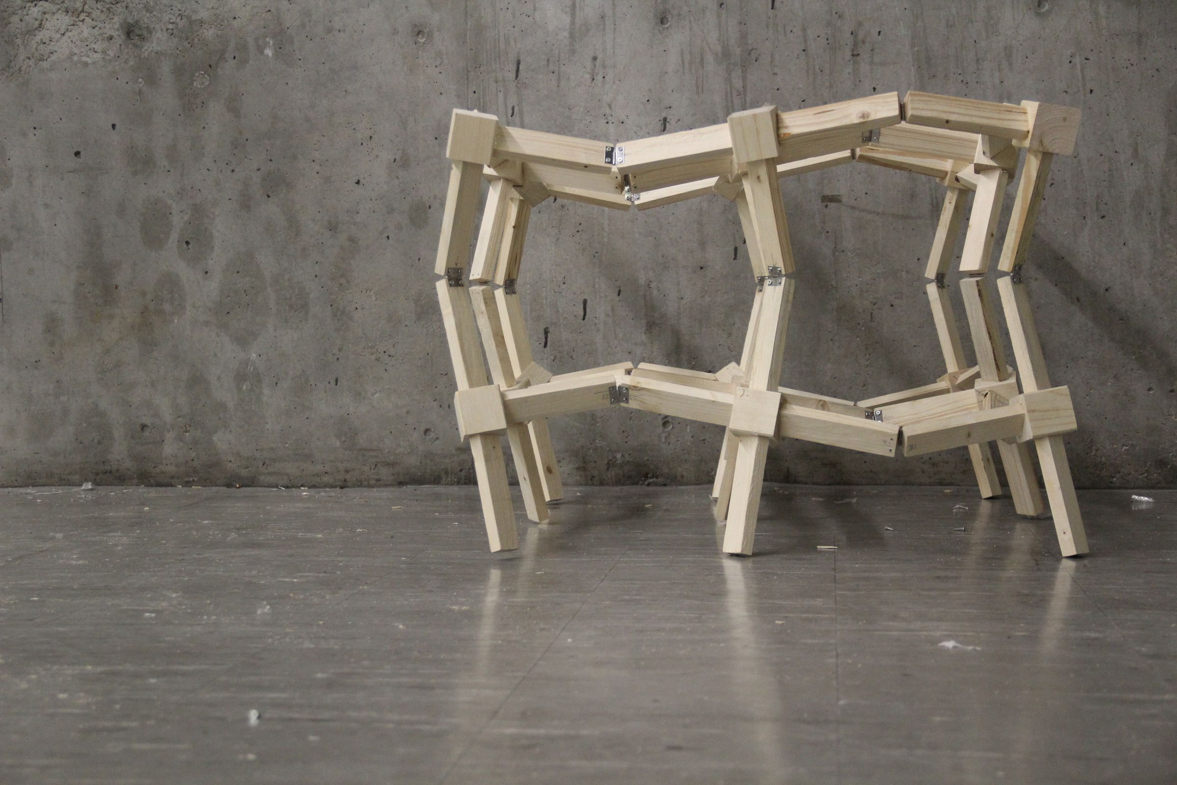 A.U.X.E.chair : Design and Fabrication of an Adaptive Auxetic Chair : 6 ...