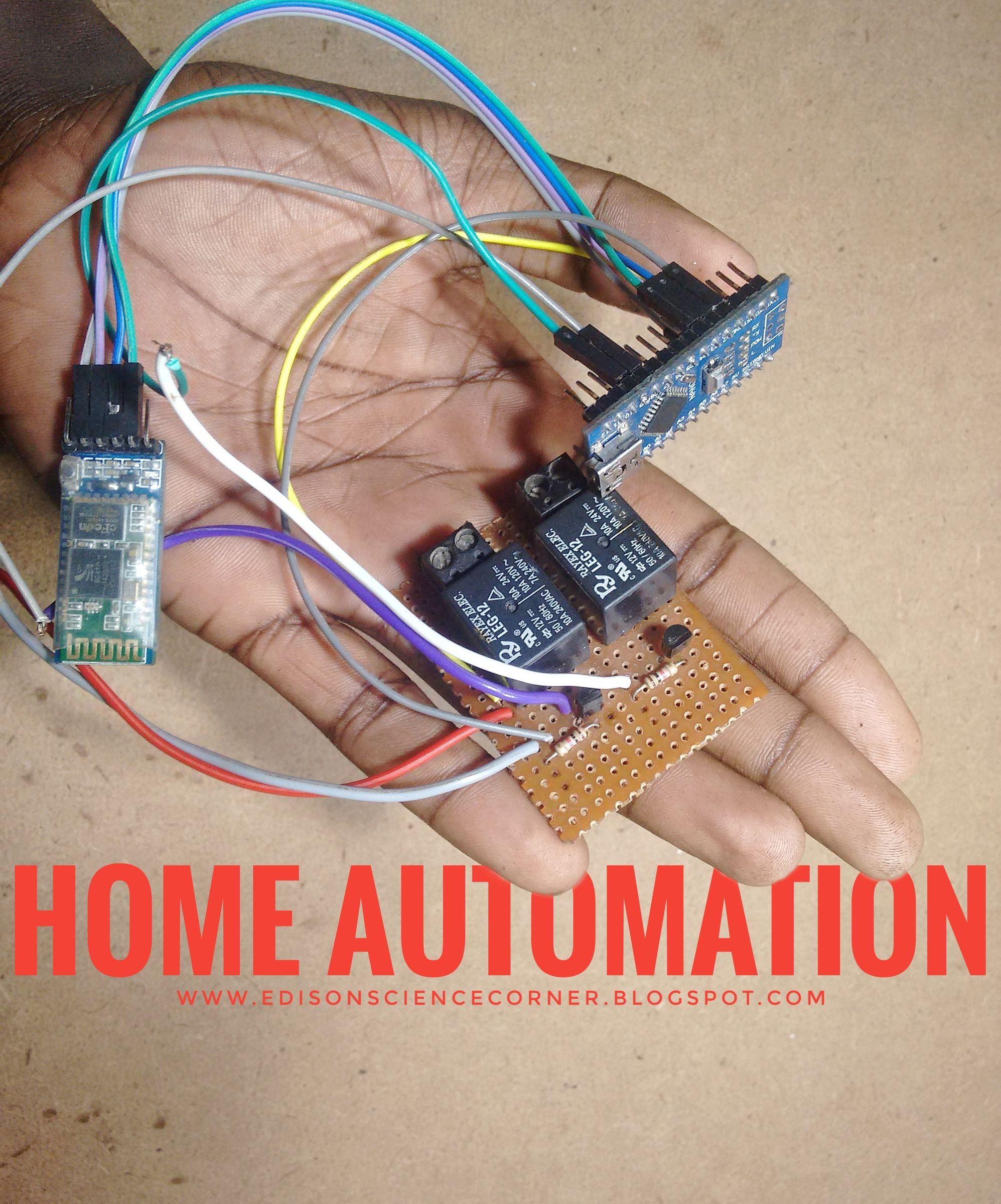 Simple Home Automation (custom Bluetooth Application) : 6 Steps ...