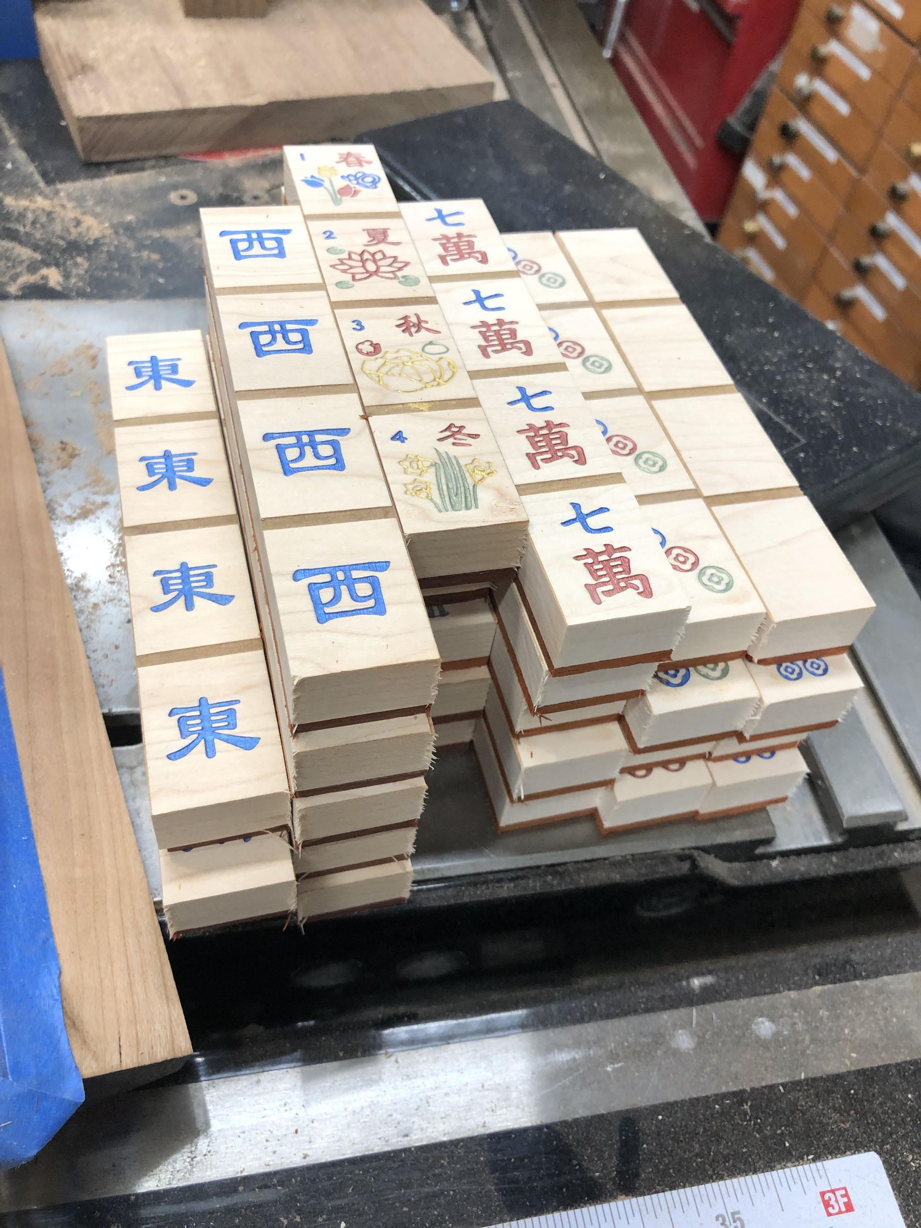Wooden Mahjong Set : 11 Steps (with Pictures) - Instructables