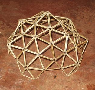 A GEODESIC SPHERE MODEL : 7 Steps (with Pictures) - Instructables
