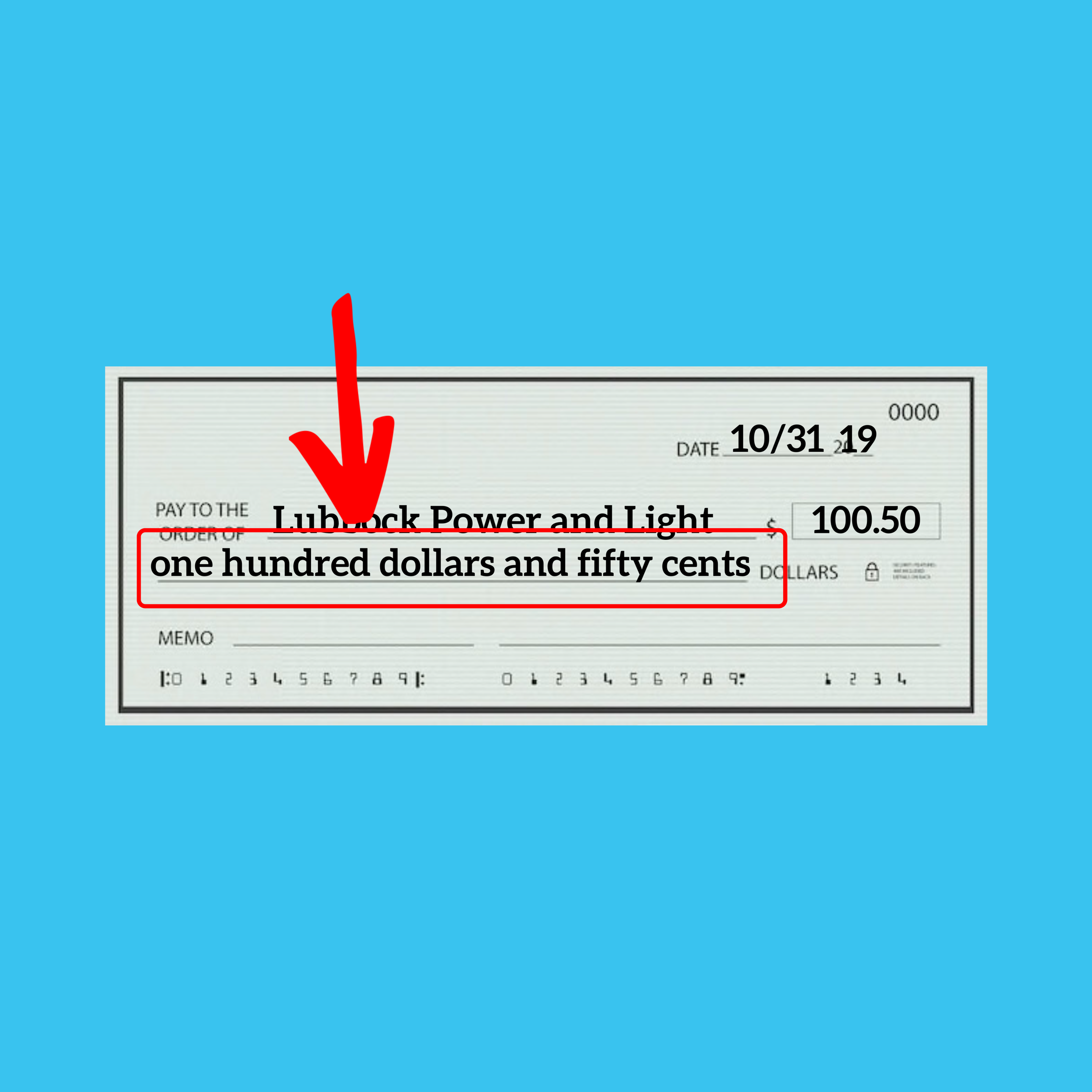 How to Write a Check : 13 Steps - Instructables