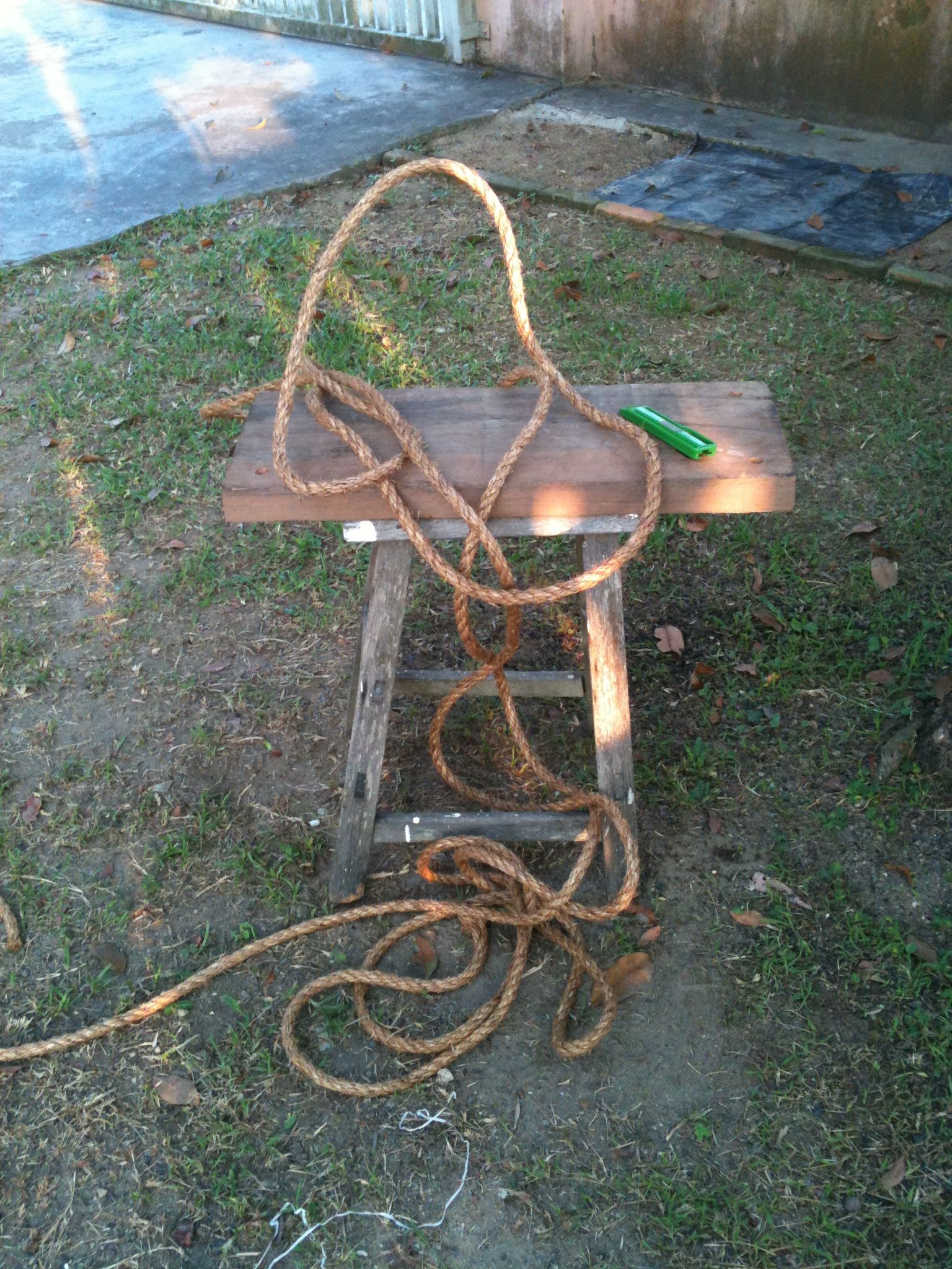 How to DIY a Simple Tree Swing : 5 Steps (with Pictures) - Instructables