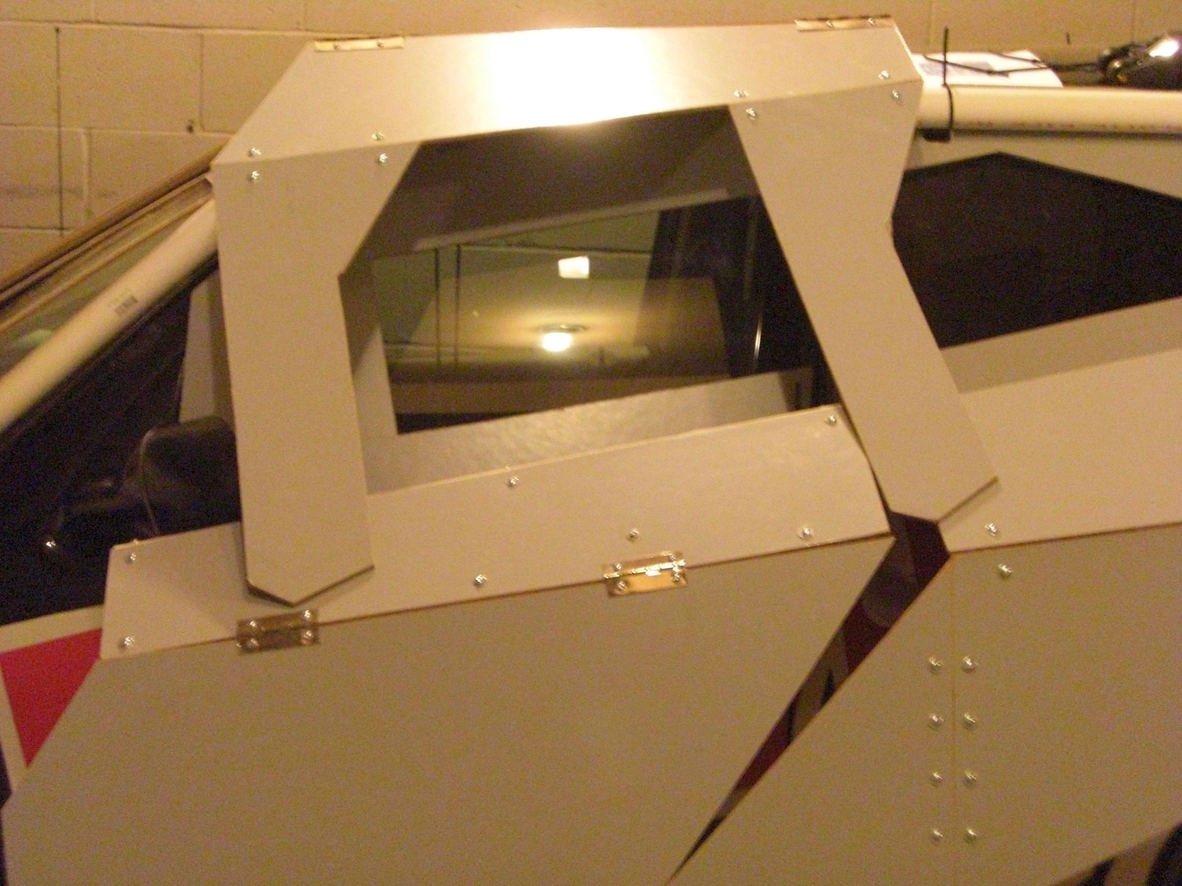 Make a Life-sized Batmobile Tumbler and Batman Themed Halloween Display ...