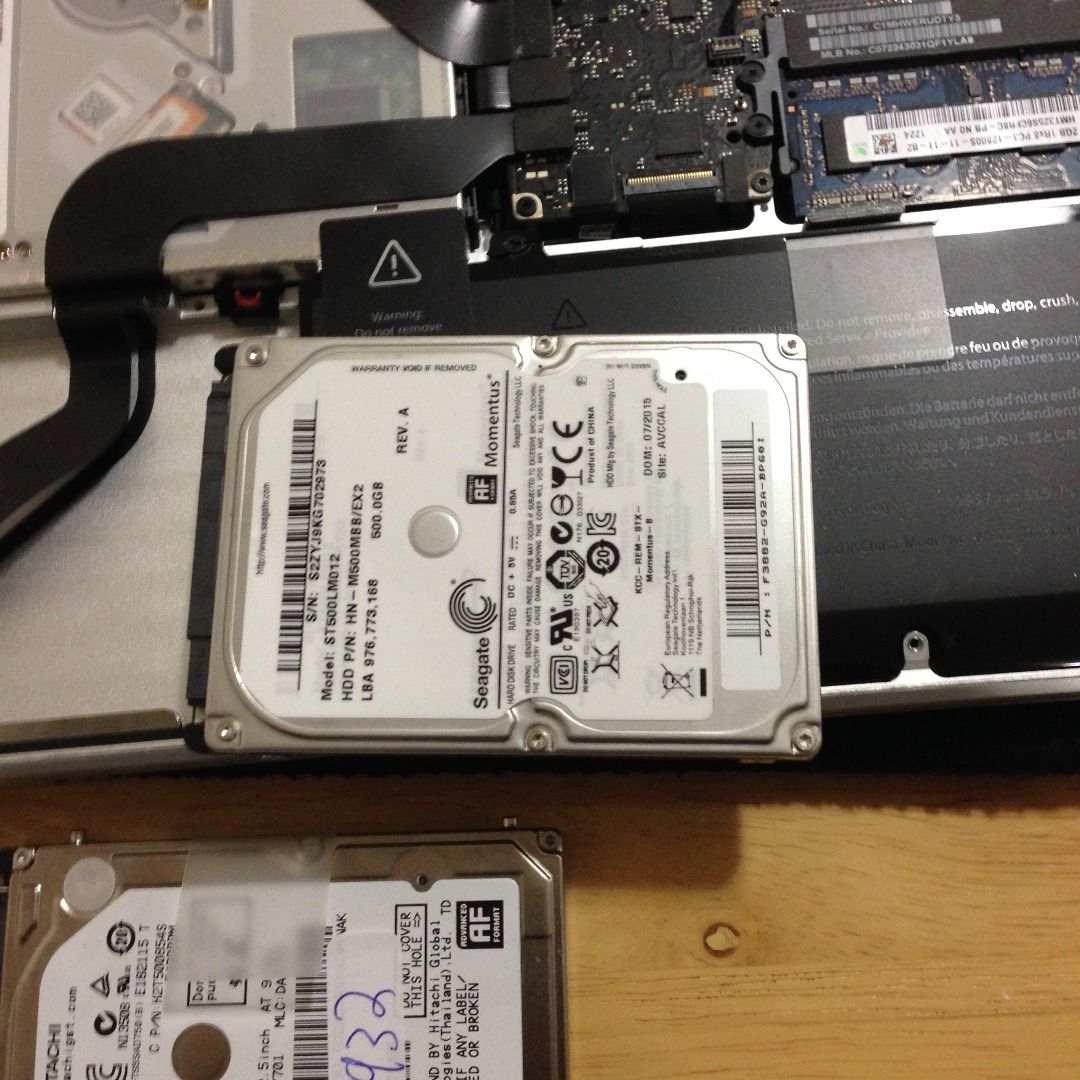 Replace the Hard Drive in MacBook Pro : 4 Steps (with Pictures ...